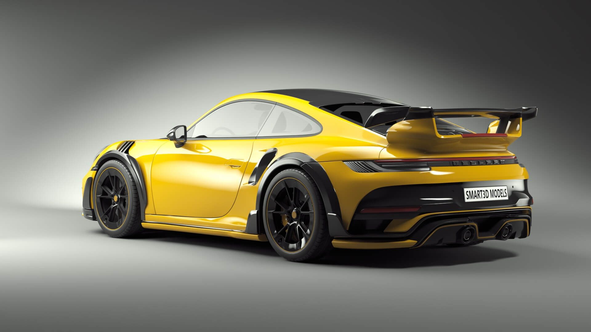 Porsche 911 Techart GT Street R - 3D Model by Smart3DModels