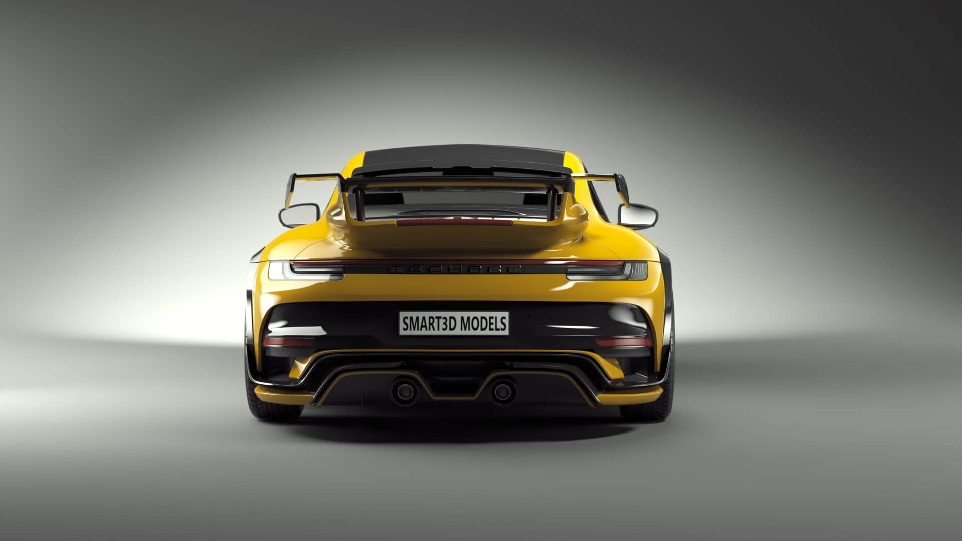 Porsche 911 Techart GT Street R - 3D Model by Smart3DModels