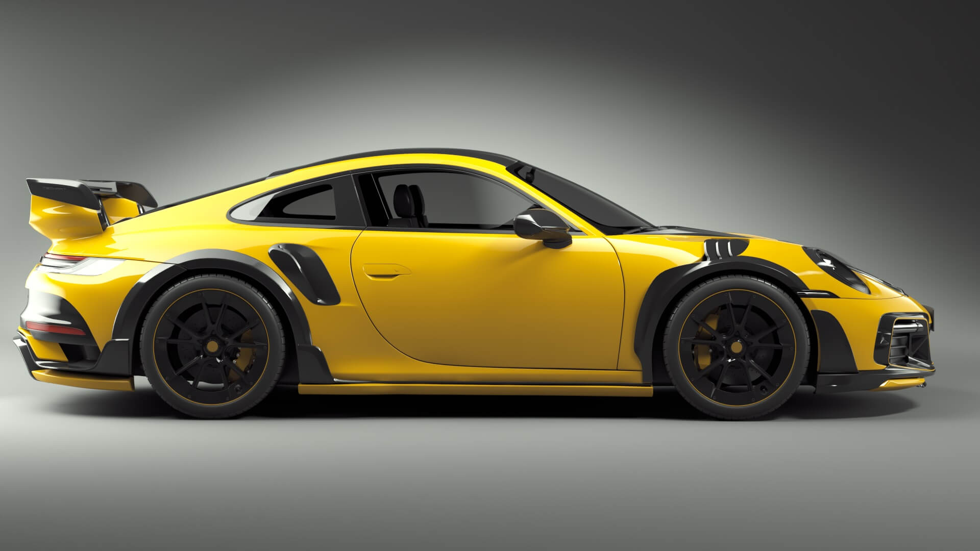 Porsche 911 Techart GT Street R - 3D Model by Smart3DModels