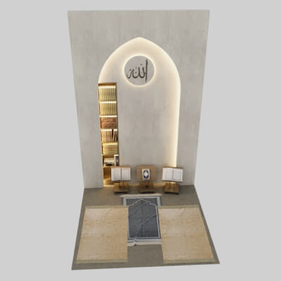 Prayer Room Model by Smart3DModels