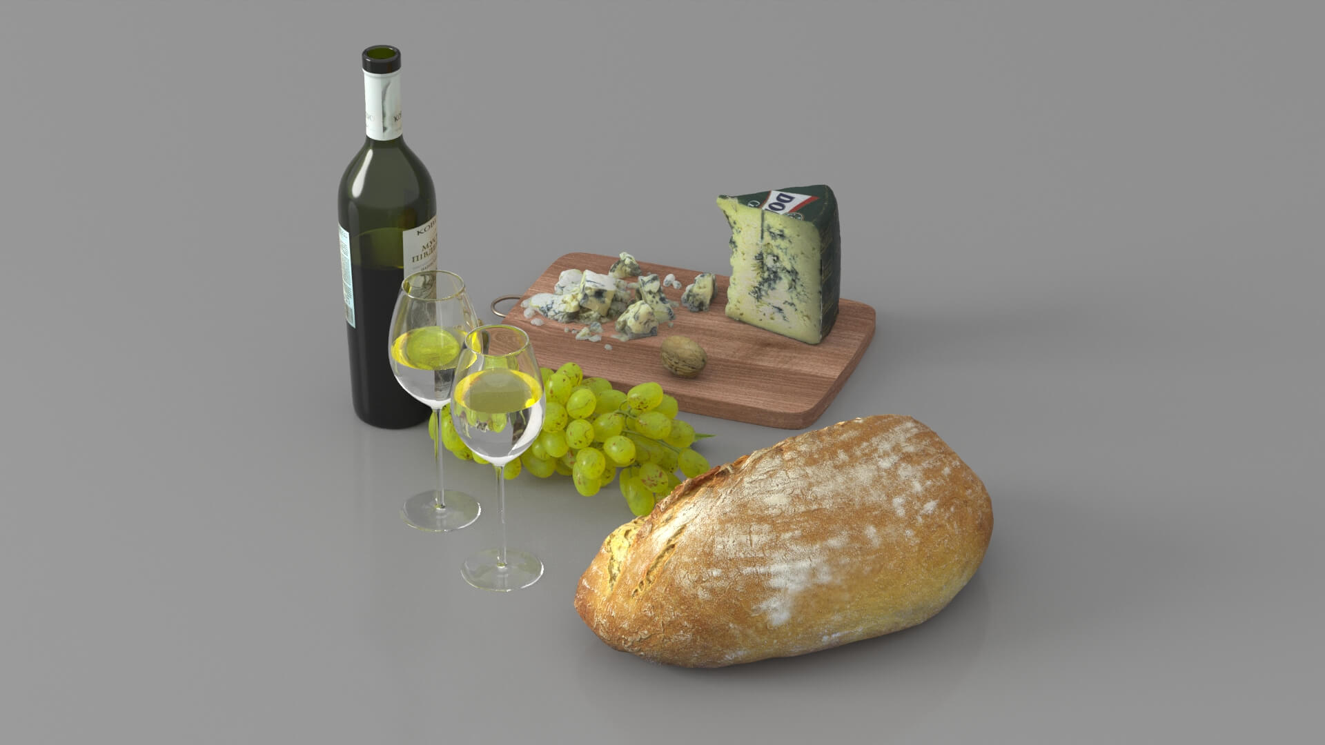 Still Life food - 3D Model by Smart3DModels