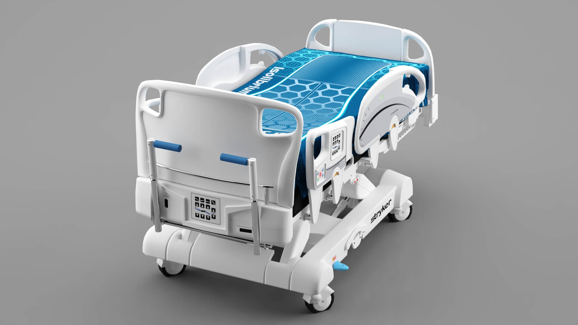 Stryker Medical Bed - 3D Model by Smart3DModels