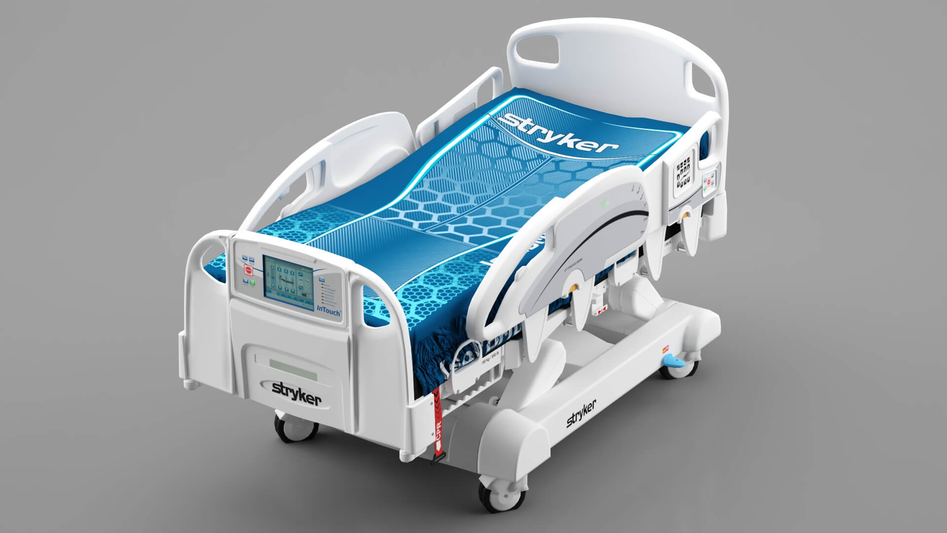Stryker Medical Bed - 3D Model by Smart3DModels