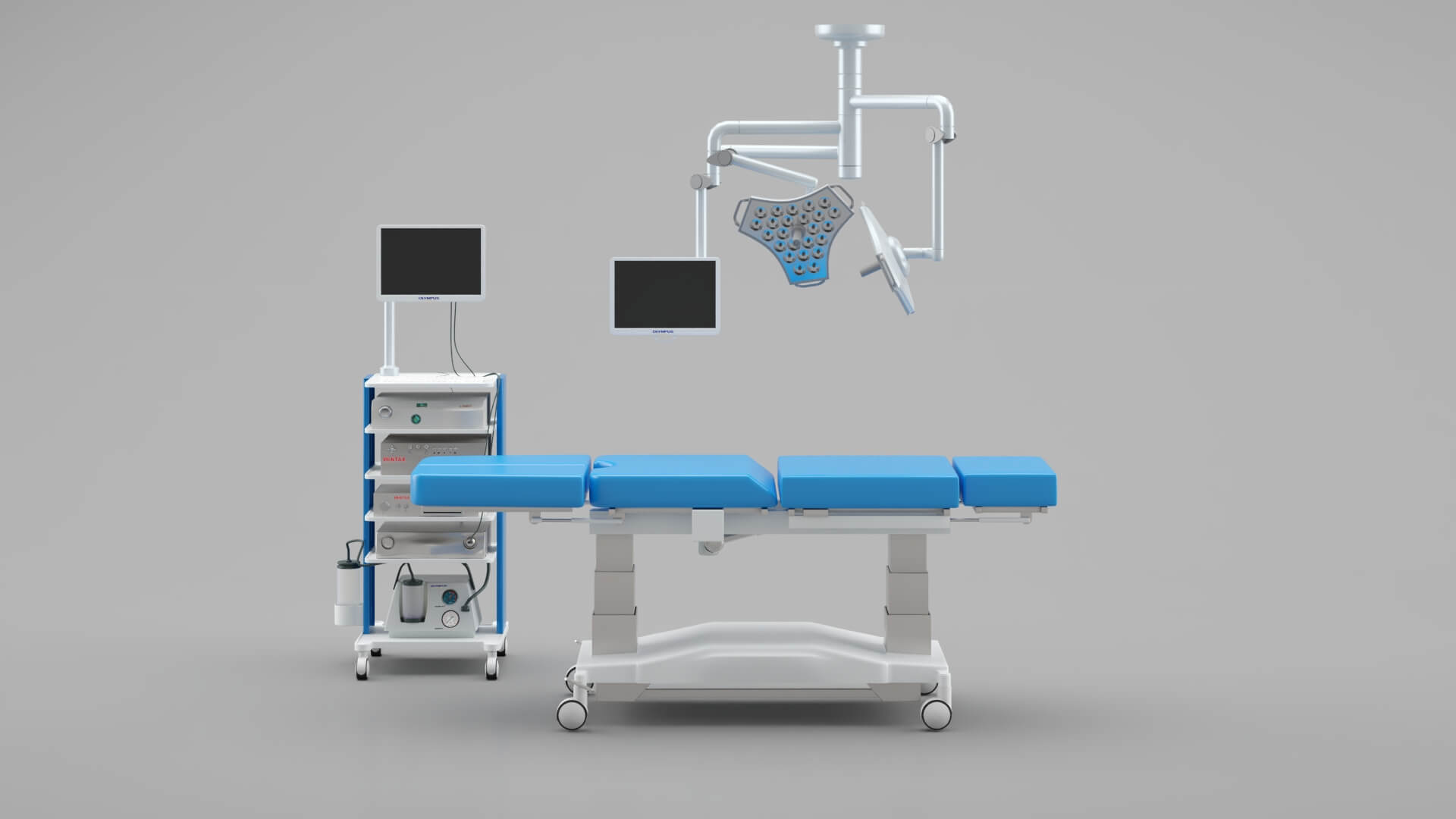 Medical Surgery Bed - 3D Model by Smart3DModels
