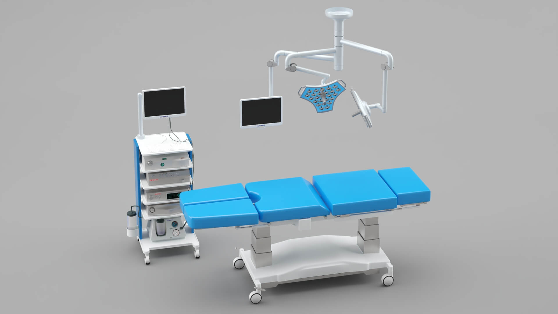 Medical Surgery Bed - 3D Model by Smart3DModels