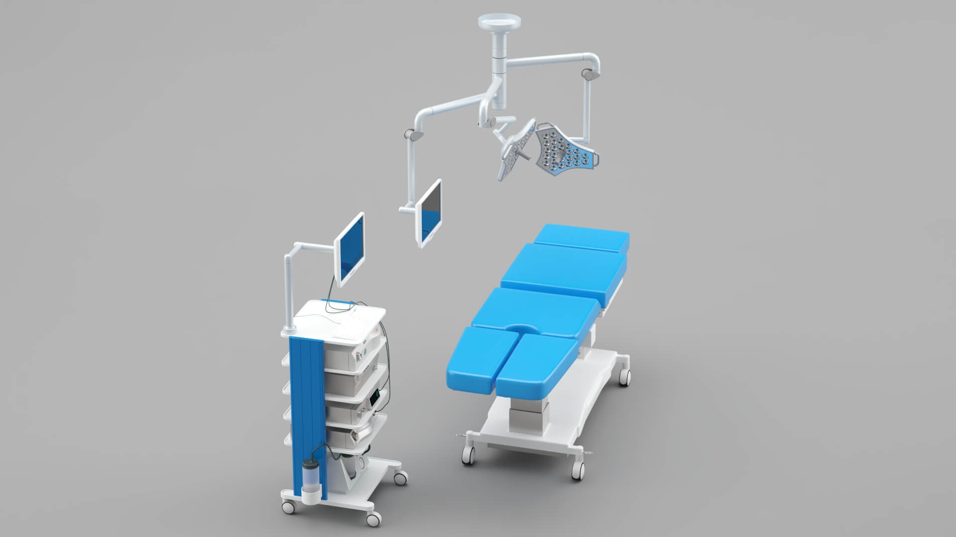 Medical Surgery Bed - 3D Model by Smart3DModels