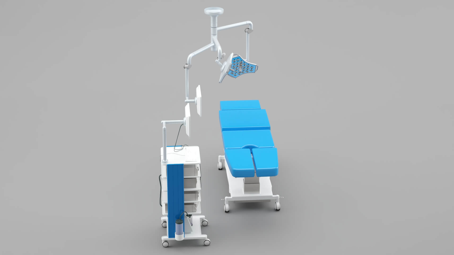 Medical Surgery Bed - 3D Model by Smart3DModels