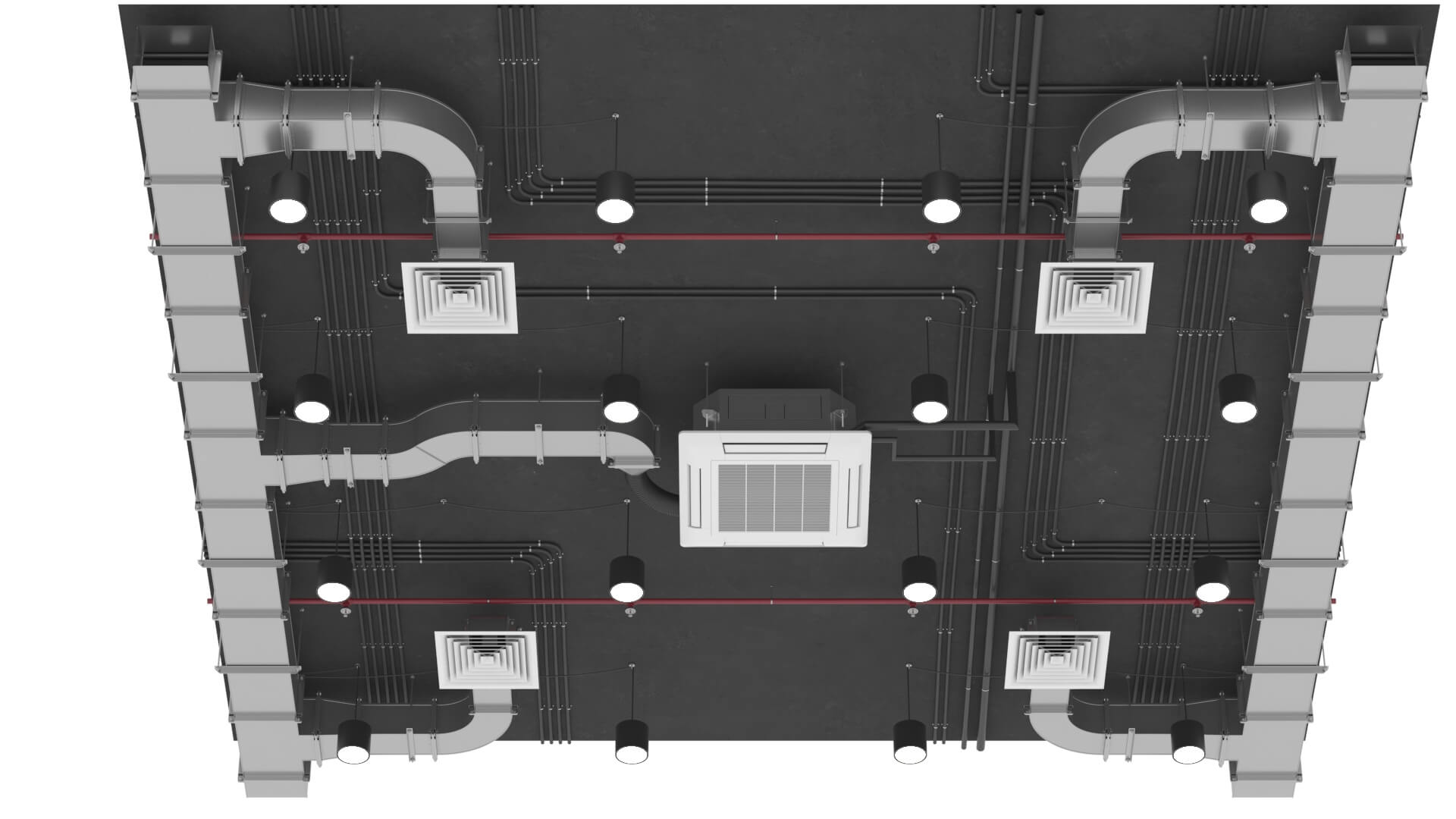Ventilation System - 3D Model by Smart3DModels