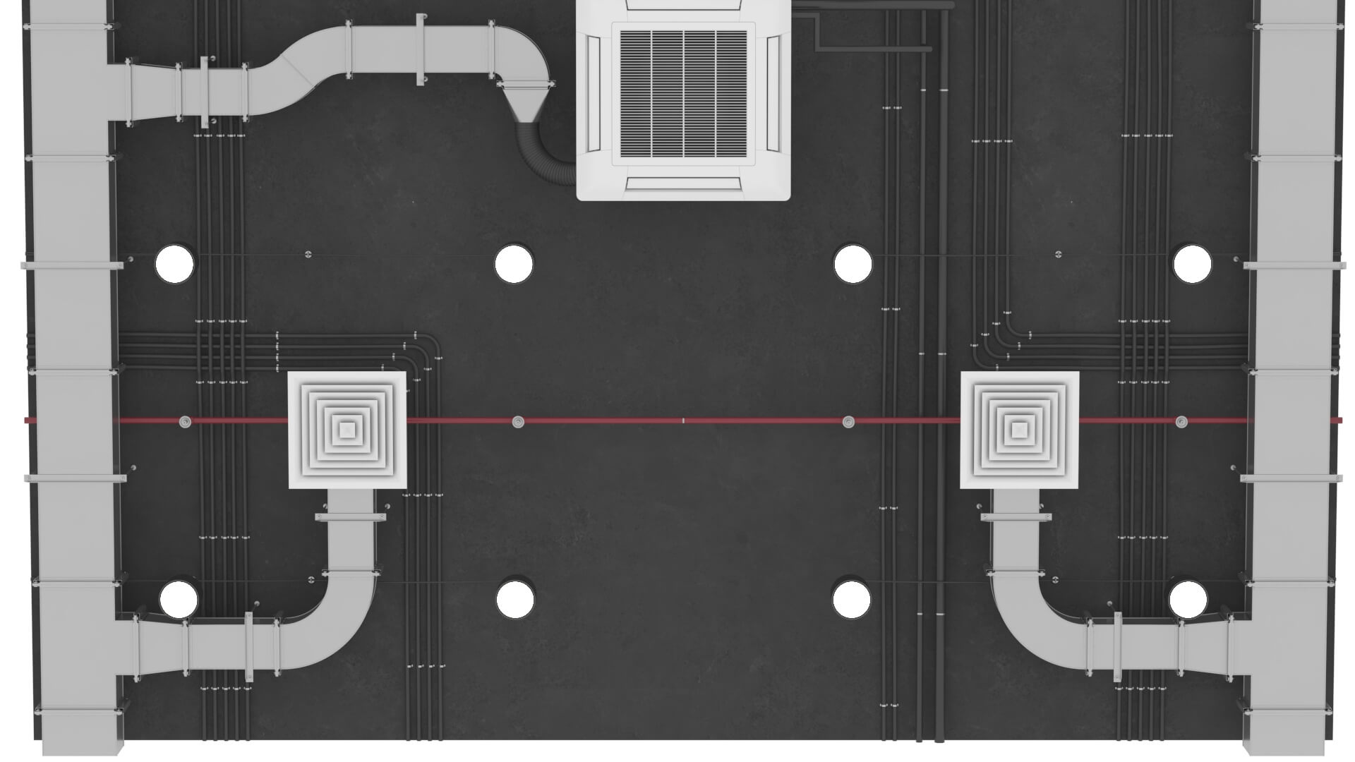 Ventilation System - 3D Model by Smart3DModels