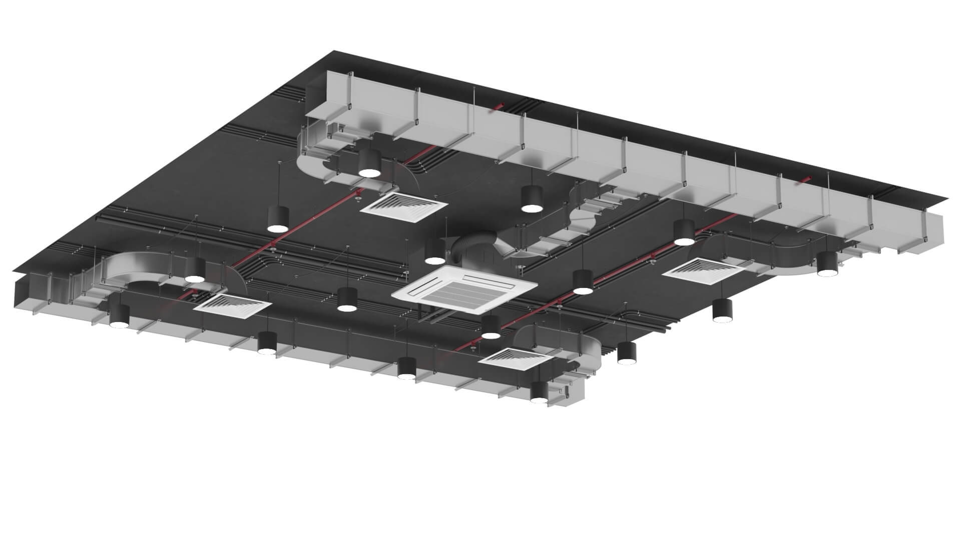 Ventilation System - 3D Model by Smart3DModels