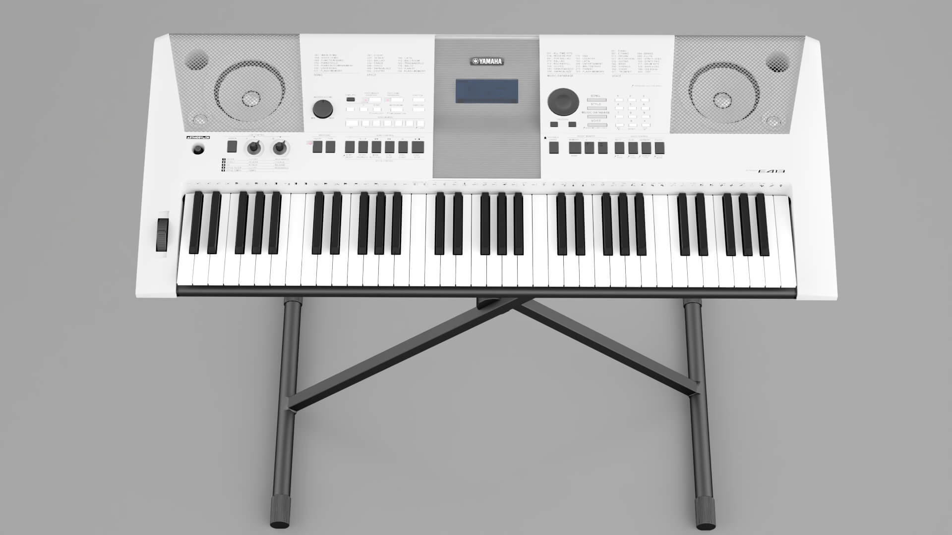Yamaha PSR-E413 3D Model by Smart3DModels