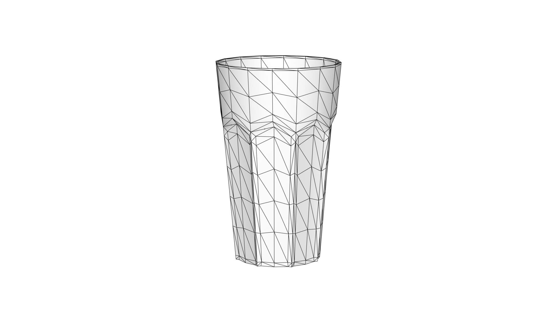 Glass Cup - 3D Model by smilegraphics2222