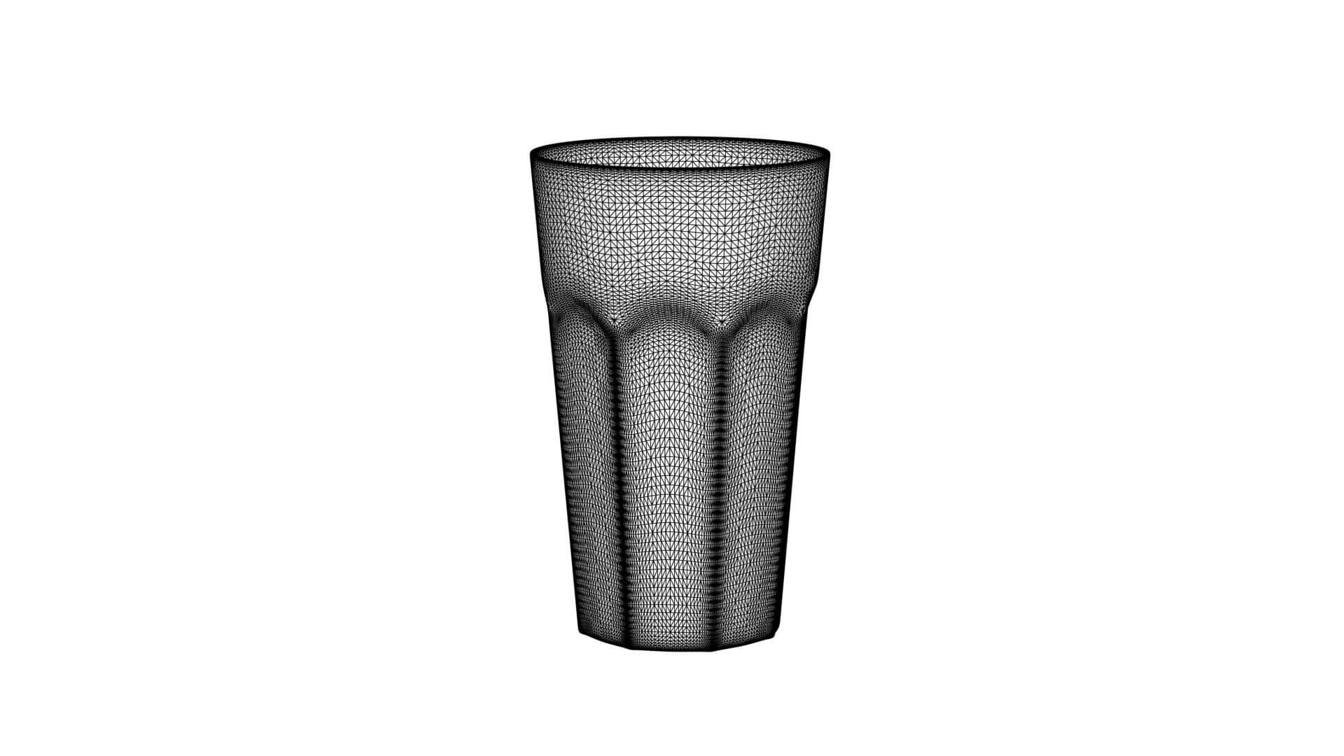 Glass Cup - 3D Model by smilegraphics2222