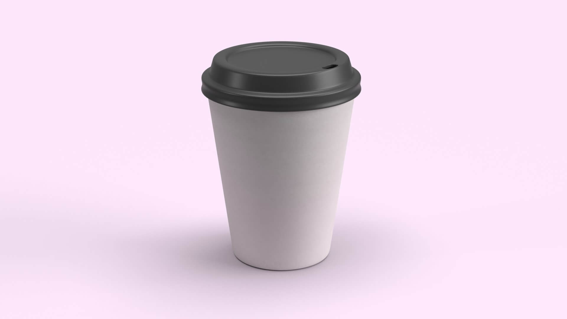 Paper Coffee Cup - 3D Model by smilegraphics2222