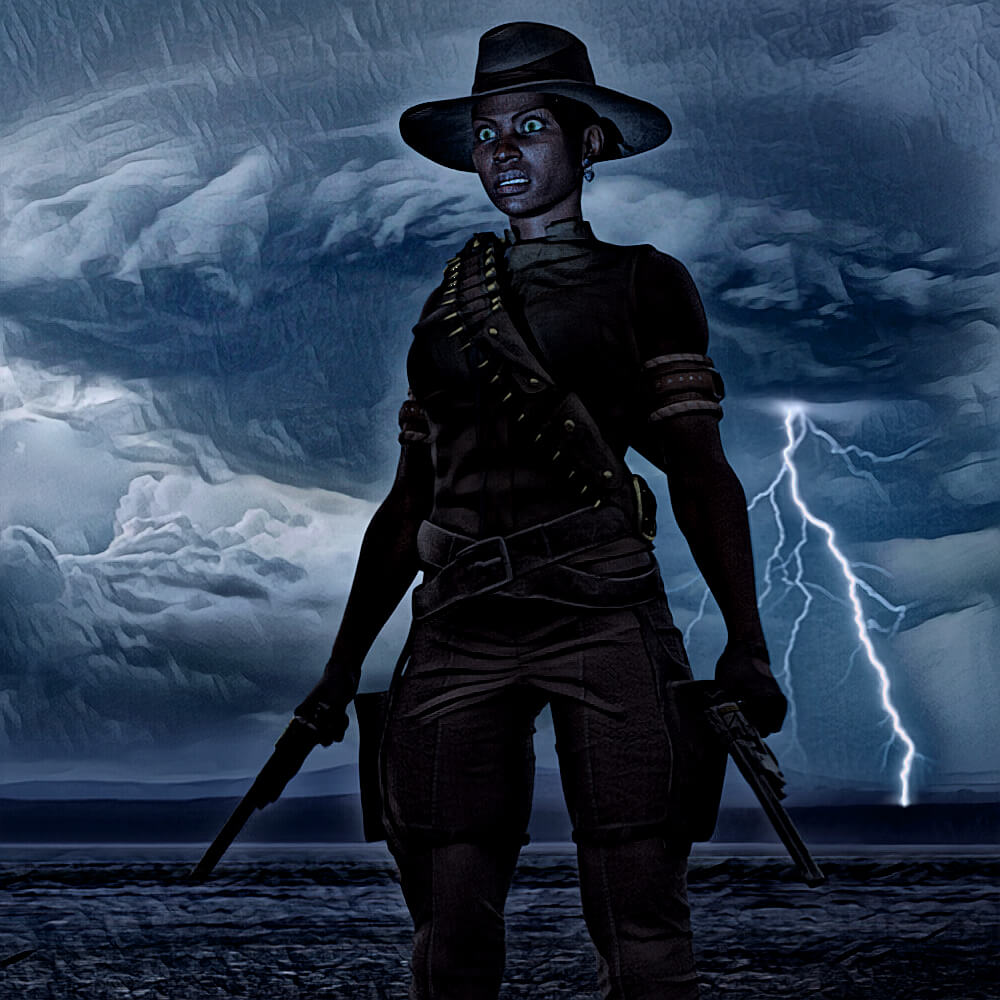 Storms A' Comin' 3D Render, Digital Art by smoseley4632