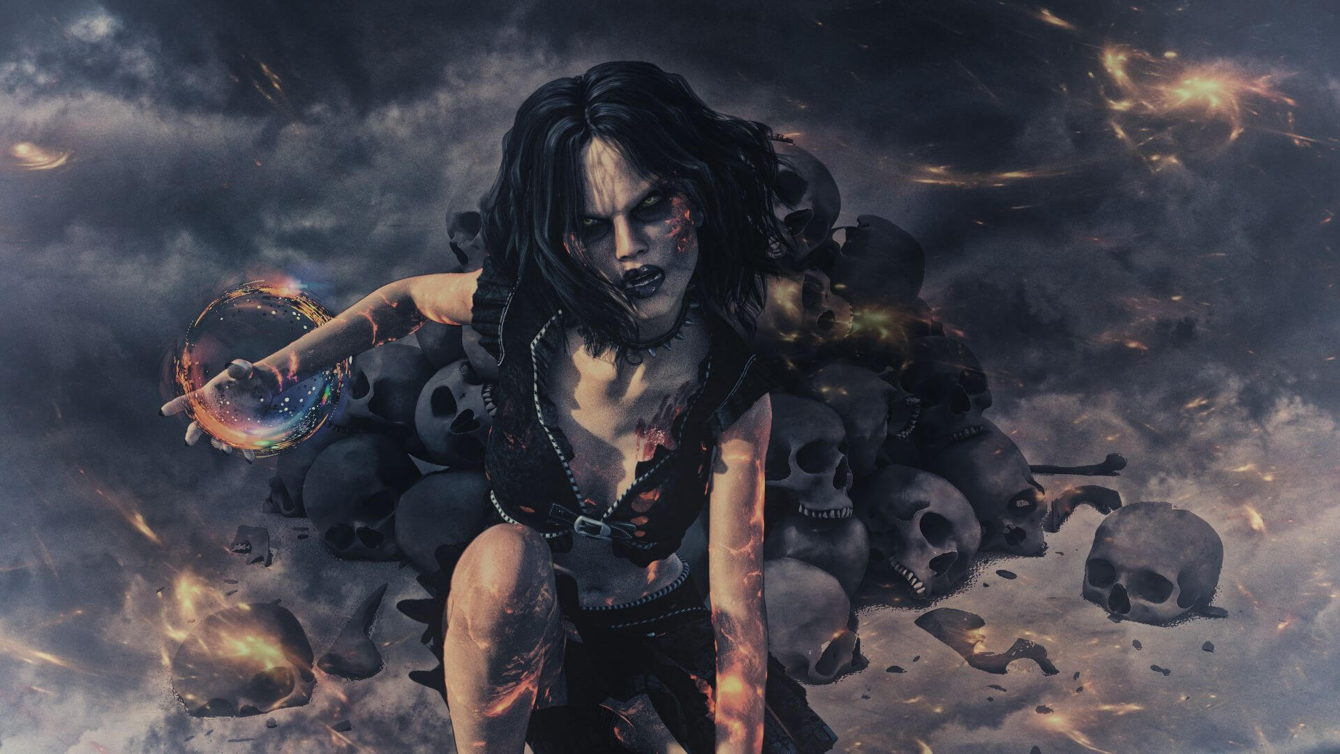 Last Demon Standing 3D Render, Digital Art by SmR