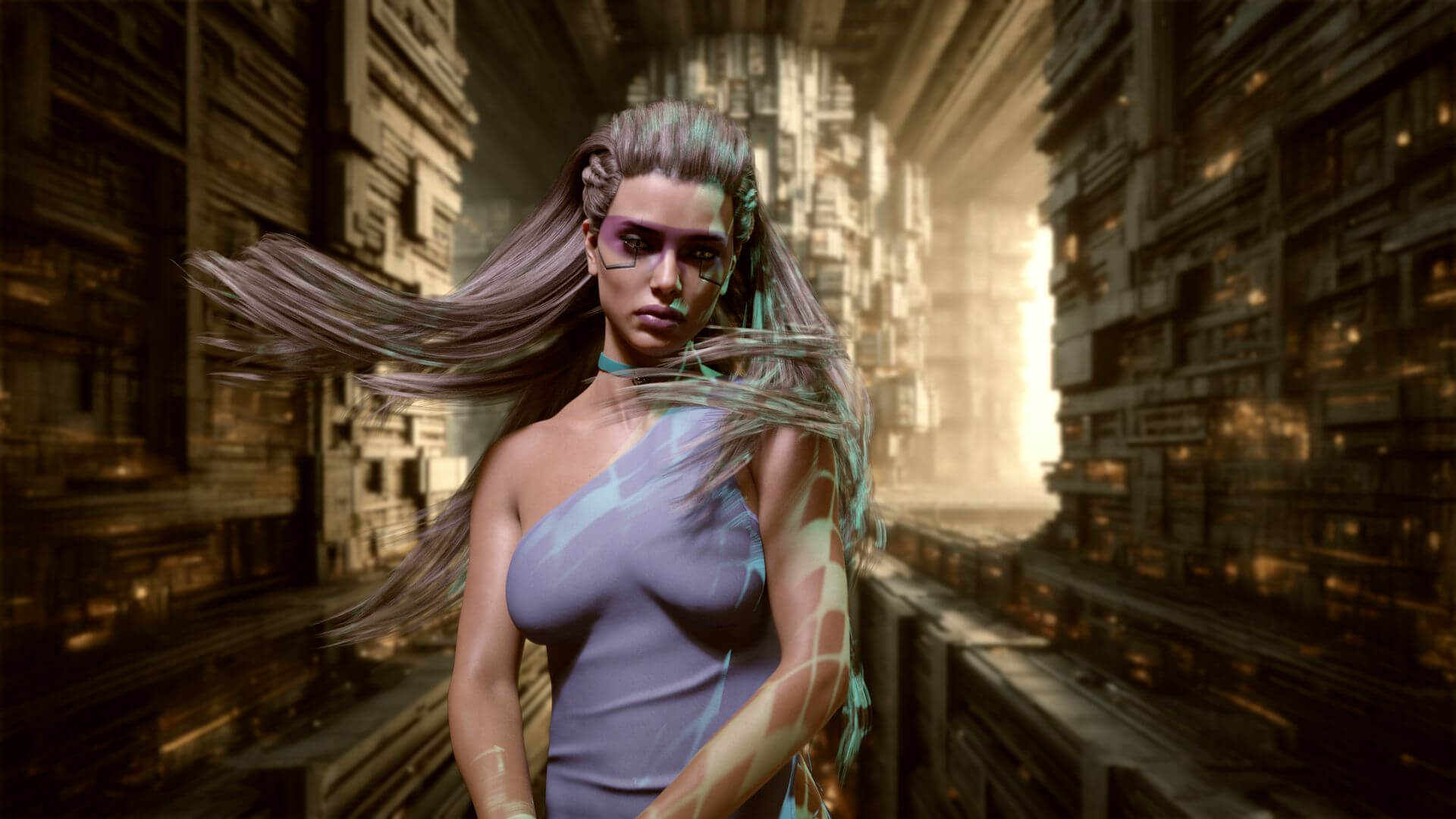 Women 04 3D Render, Digital Art by SmR