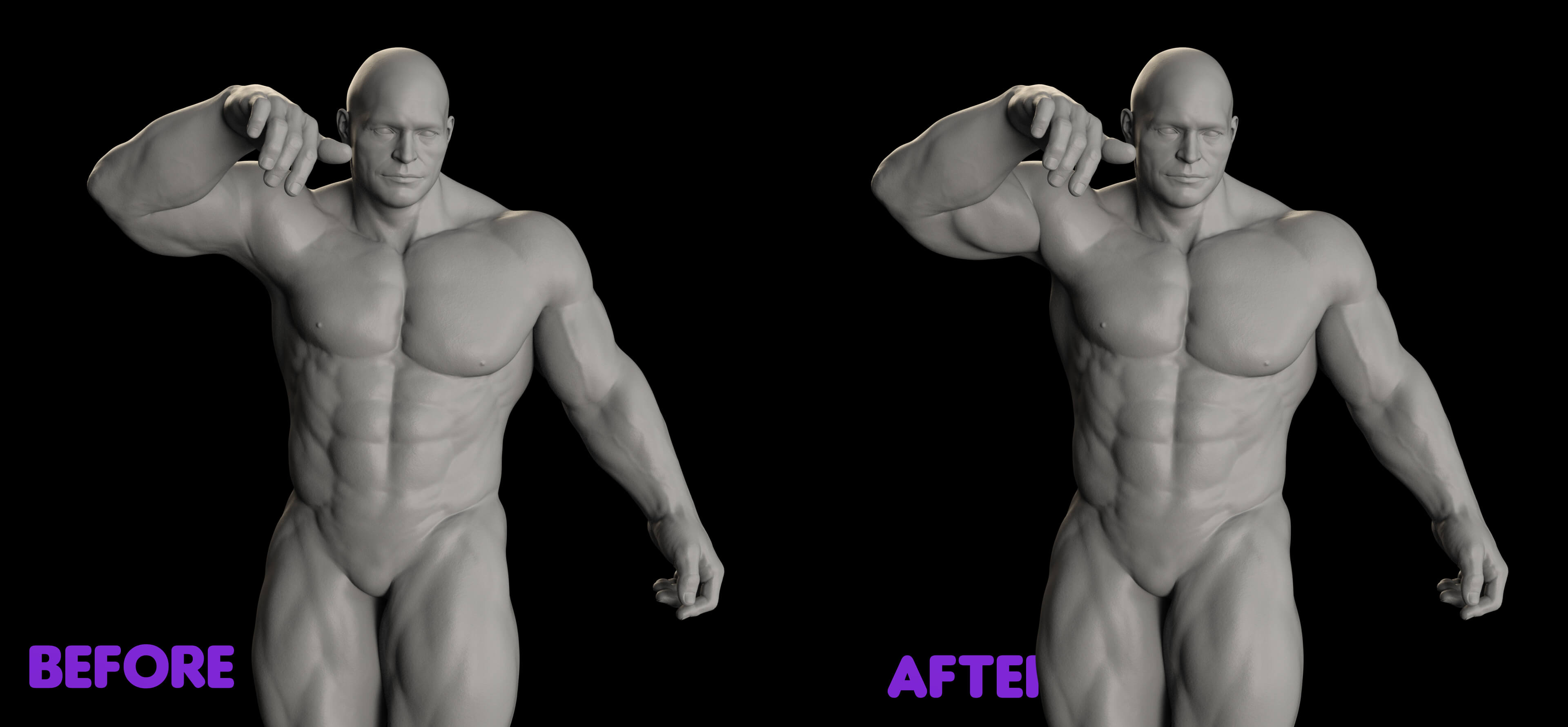 WIP - Brute 8 Enhancer 3D Render, Digital Art by SnarlTheWerewolf