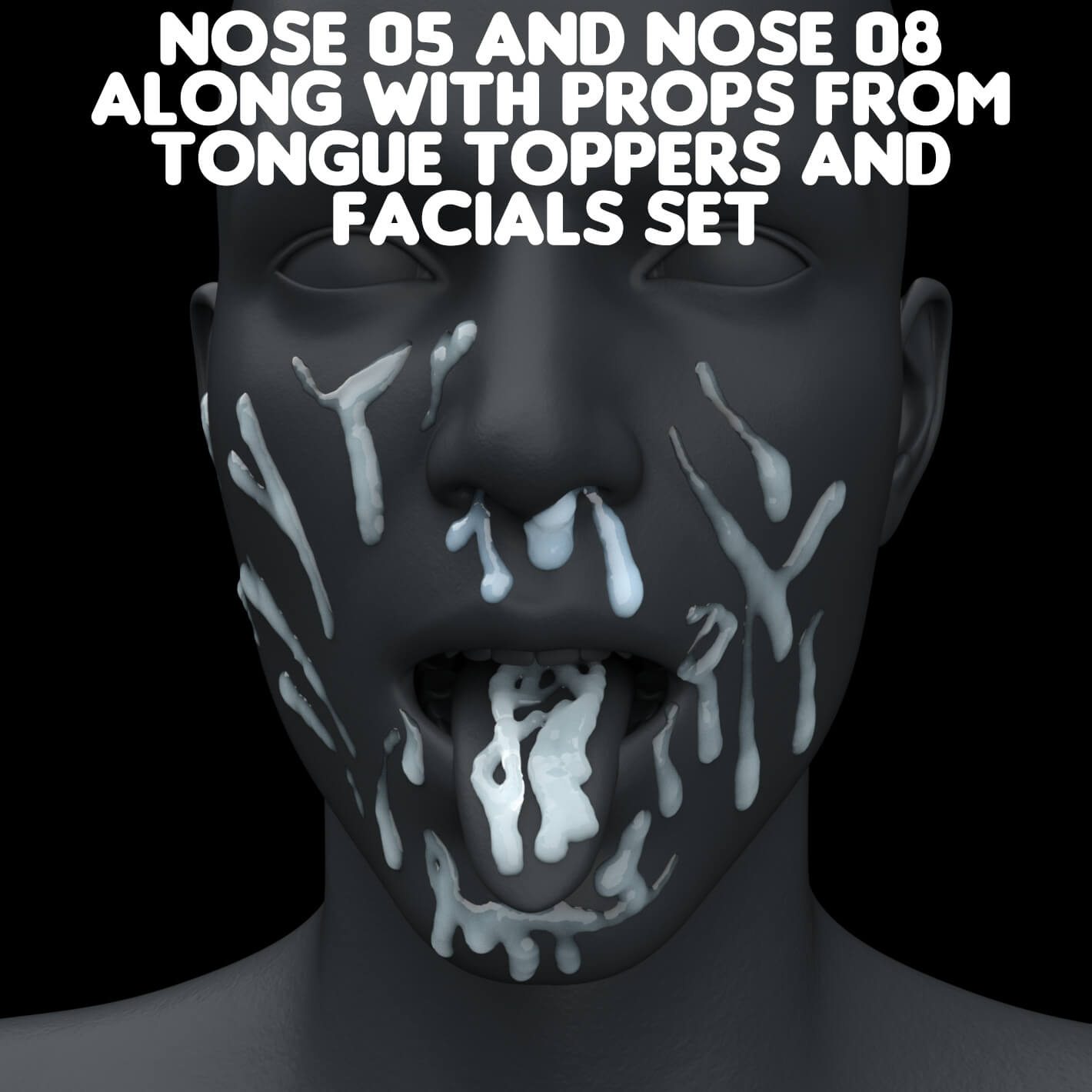 Man Loadz - Nose Overflow for G8M Daz Content by SnarlTheWerewolf