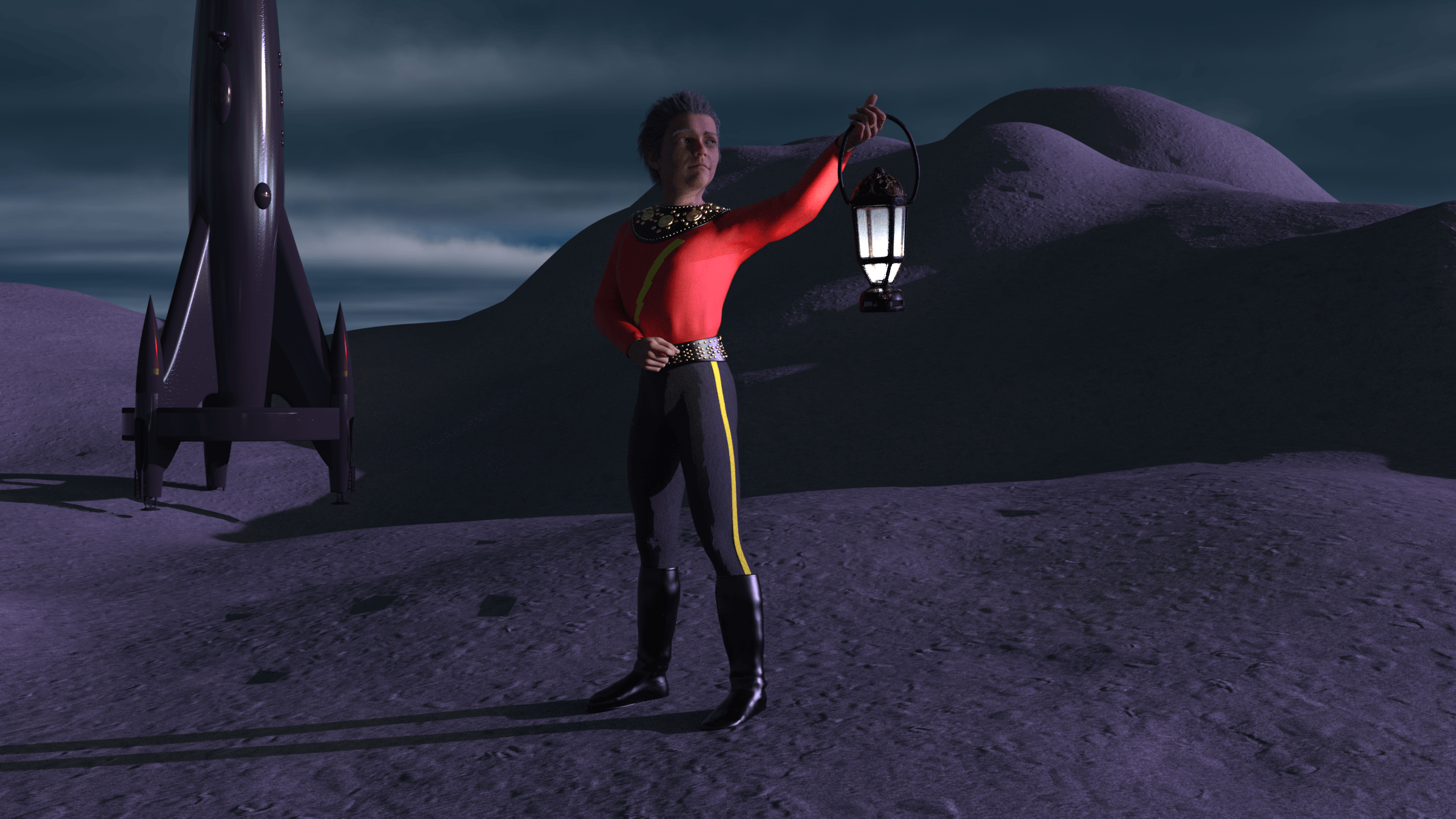New Snarp Toon TEST 2 3D Render, Digital Art by Snarp