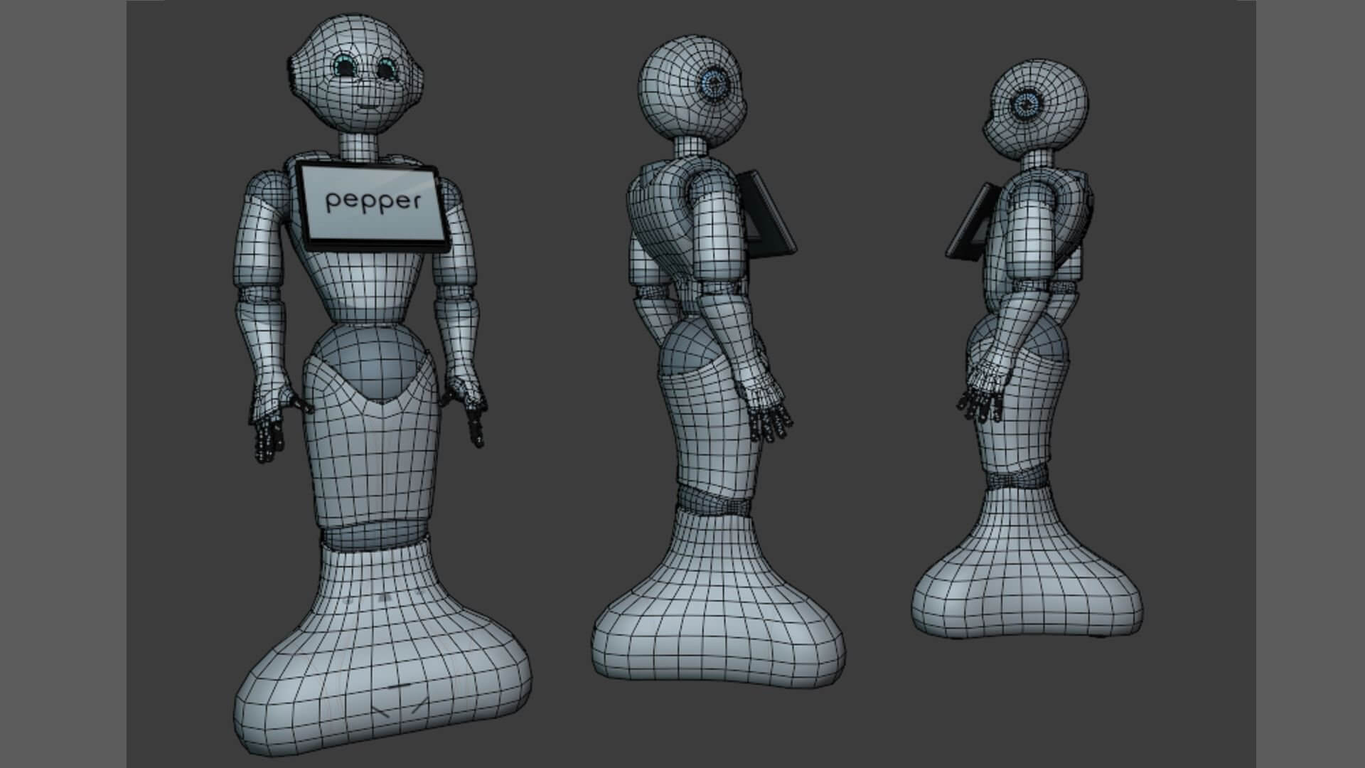 Pepper Robo - 3D Model by snatkumar82