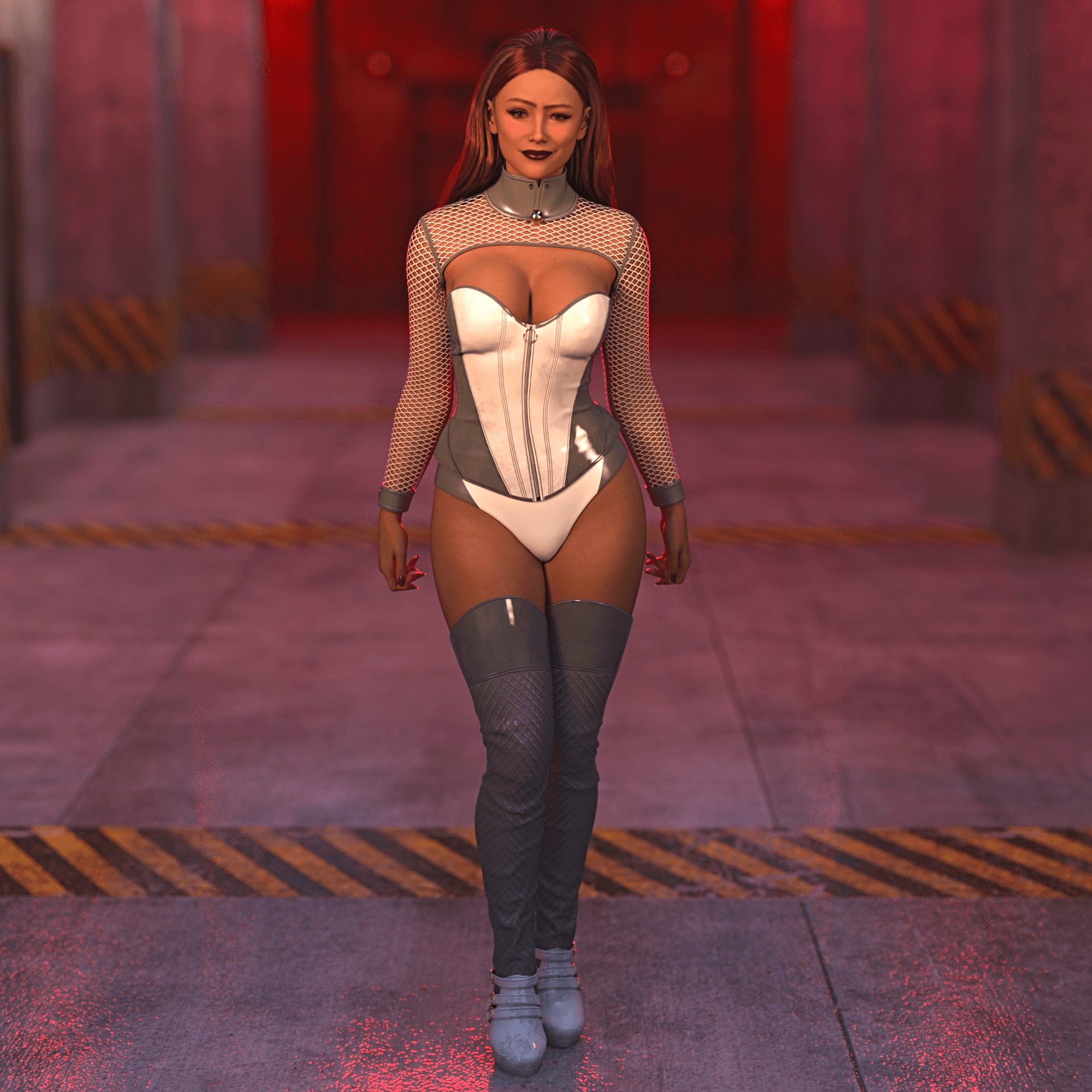 Lady Kitty Kat 3D Render | RenderHub Gallery