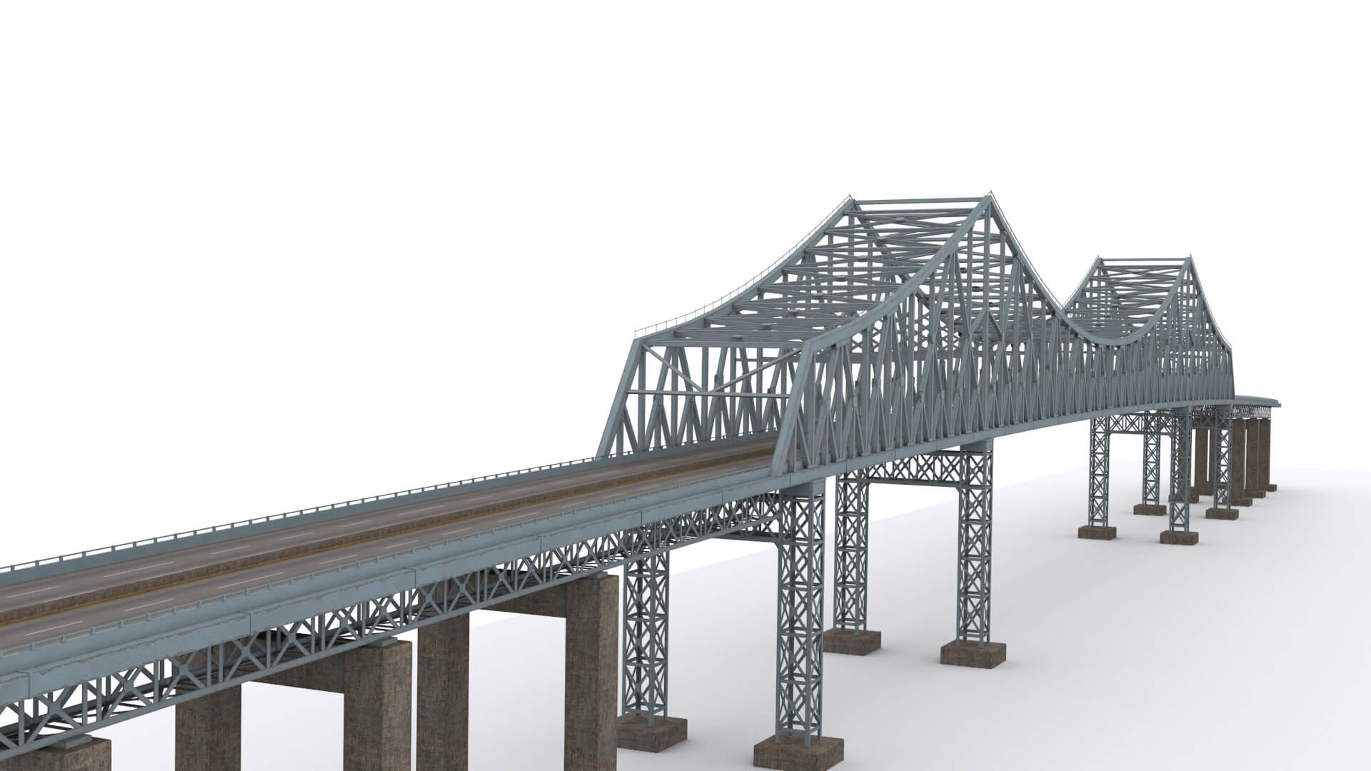 Bridge Tappan Zee - 3D Model by Sobul