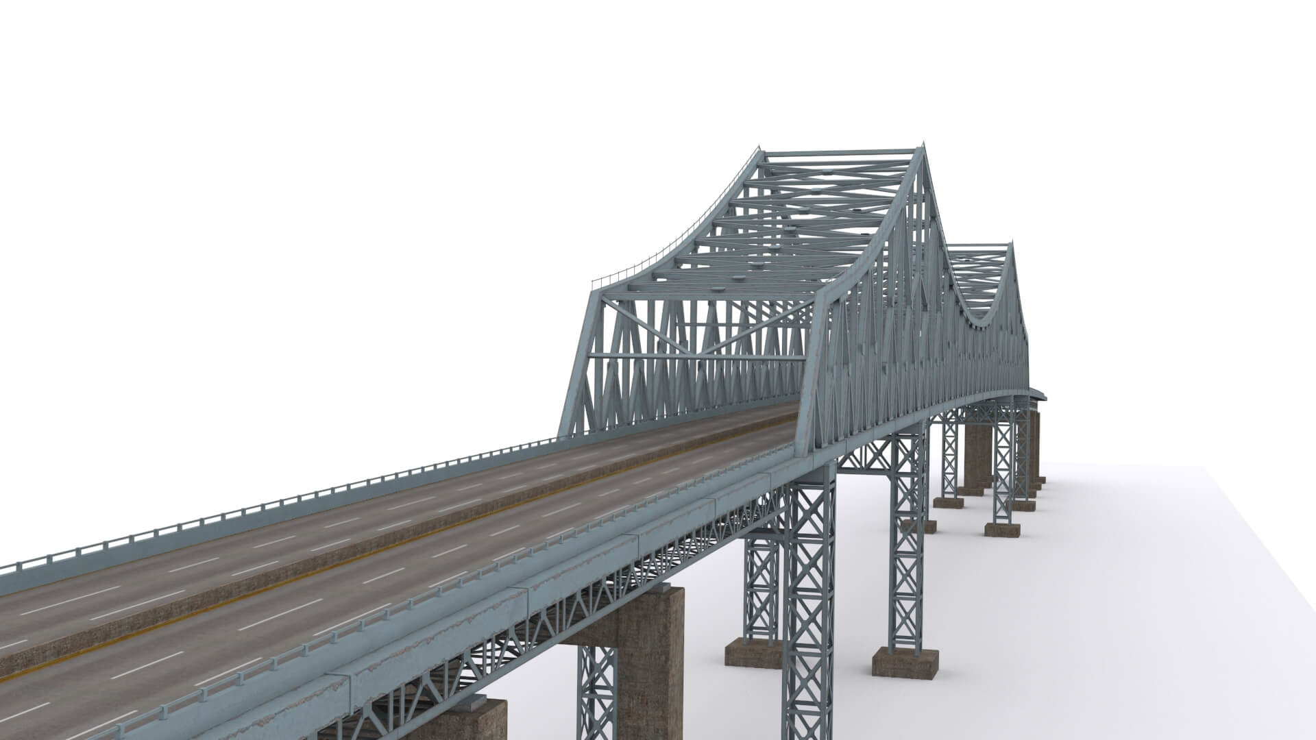 Bridge Tappan Zee - 3D Model by Sobul