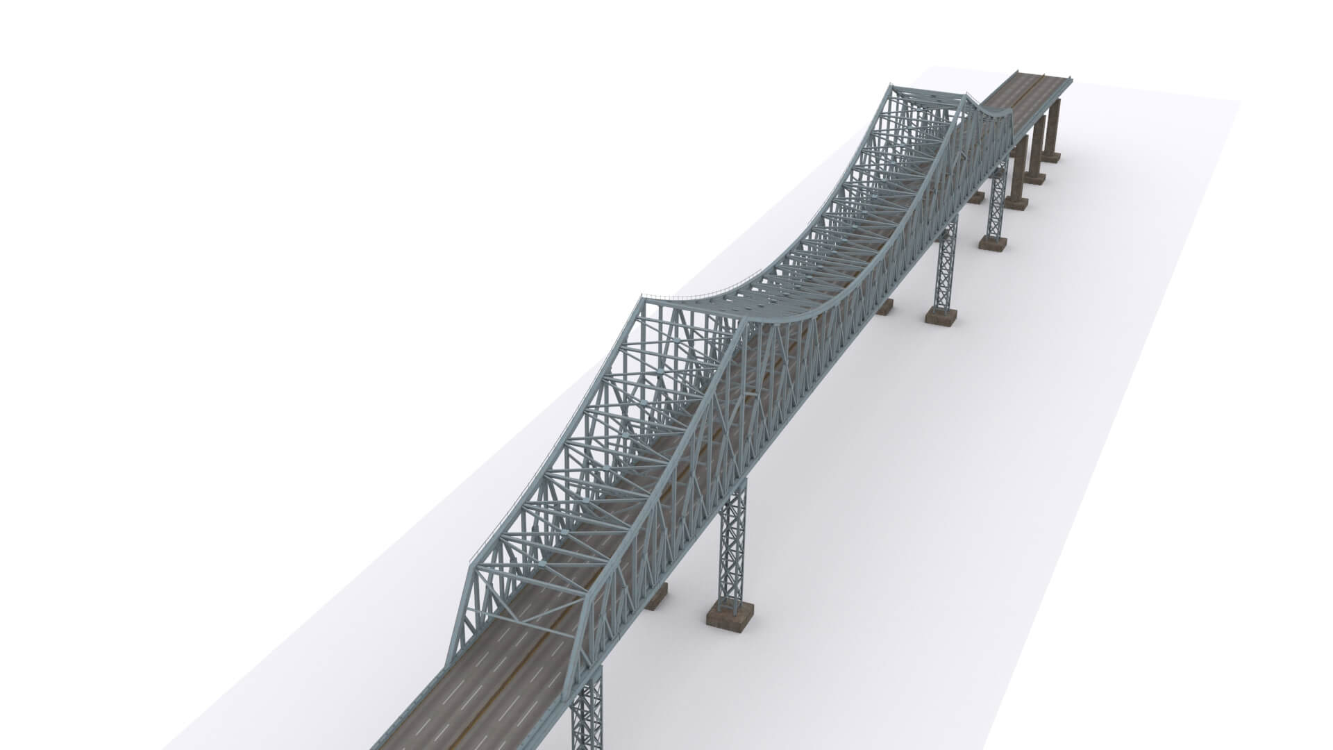 Bridge Tappan Zee - 3D Model by Sobul