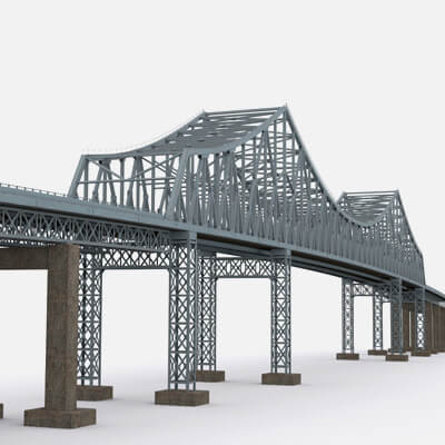Bridge Tappan Zee - 3D Model by Sobul