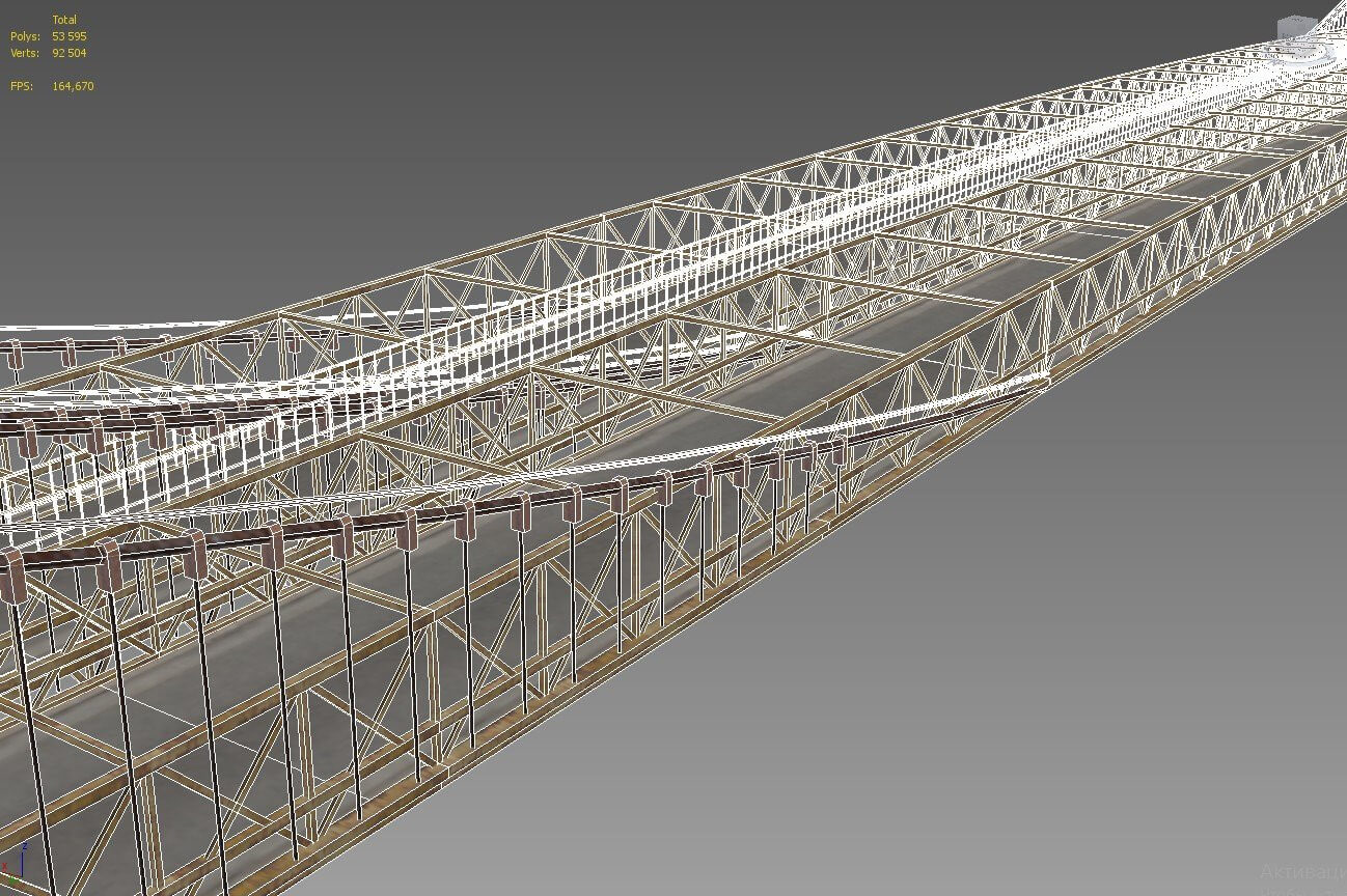 Brooklyn Bridge - 3D Model by Sobul