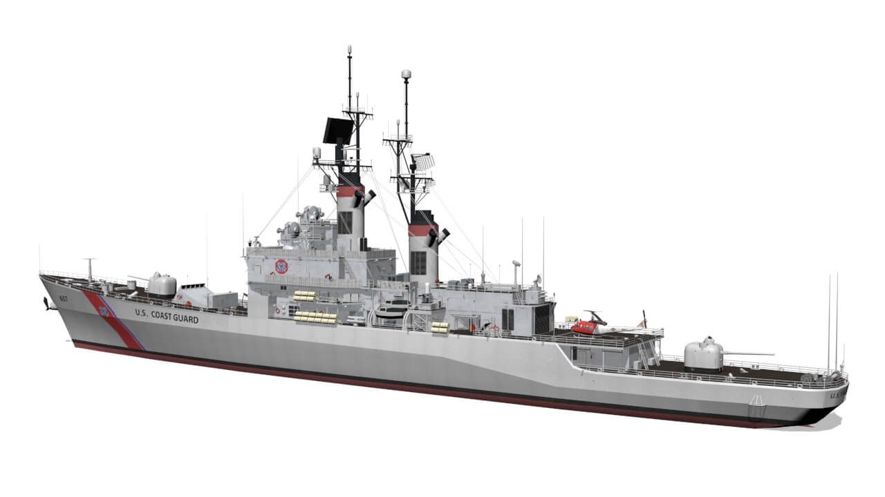 U.S. Coast Guard - 3D Model by Sobul