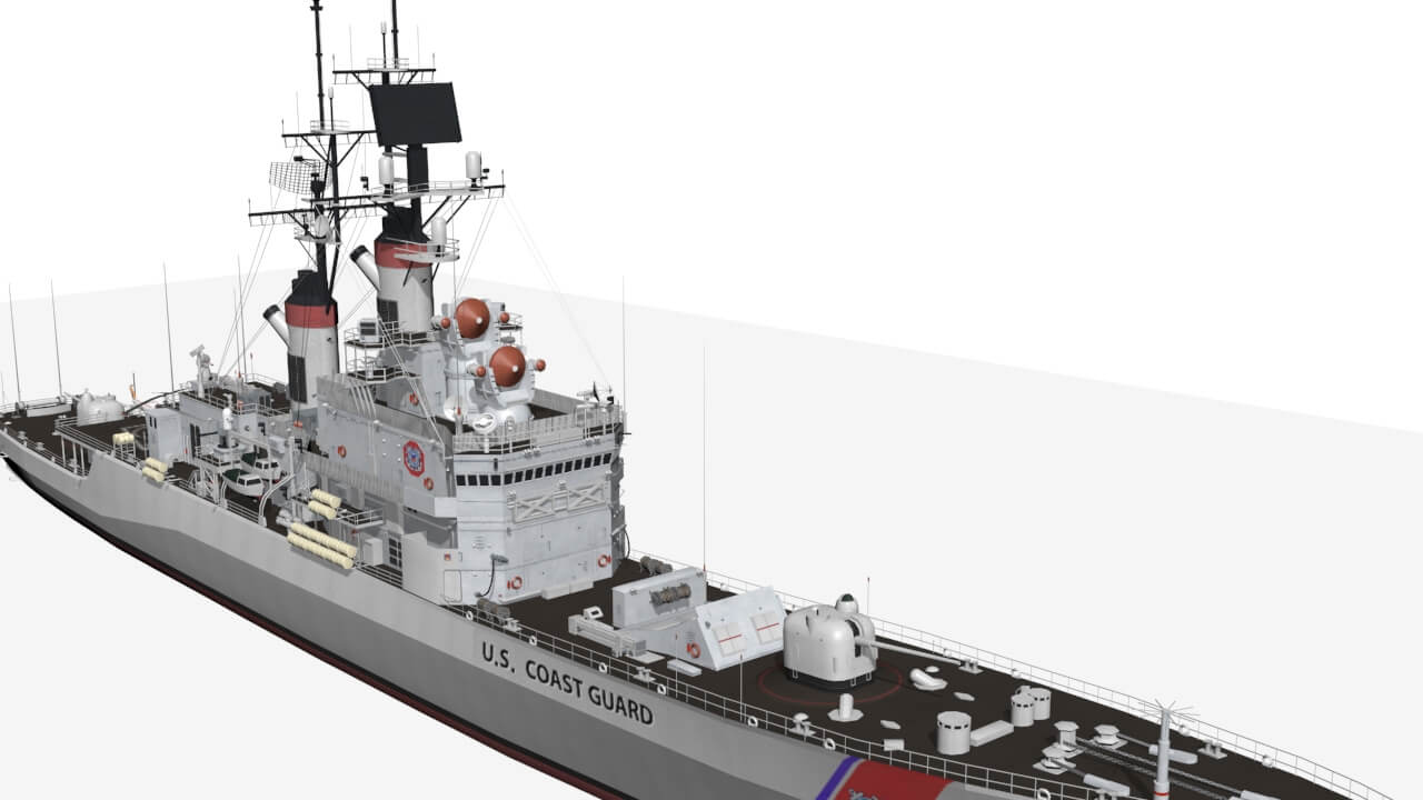 U.S. Coast Guard - 3D Model by Sobul