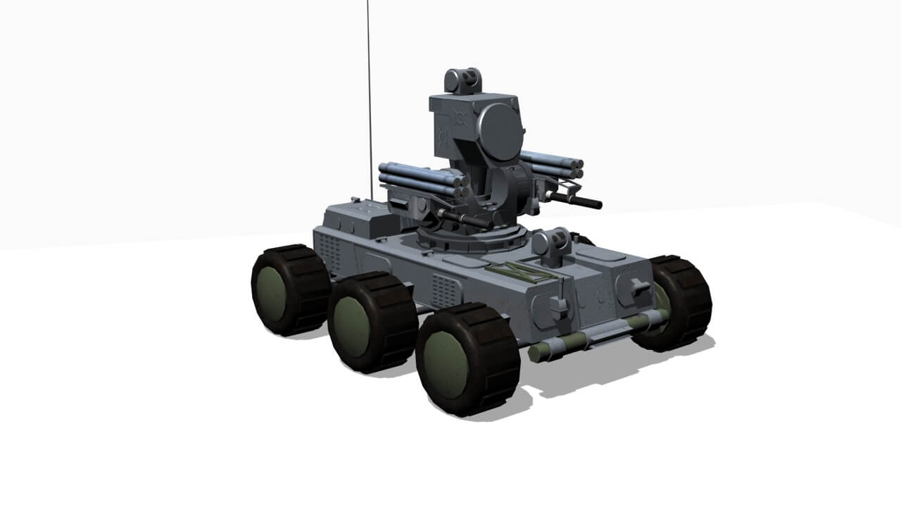 Combat Platform - 3D Model by Sobul