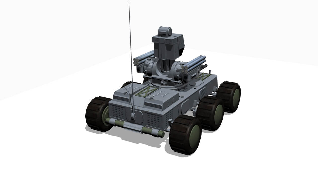 Combat Platform - 3D Model by Sobul