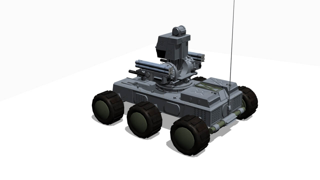 Combat Platform - 3D Model by Sobul