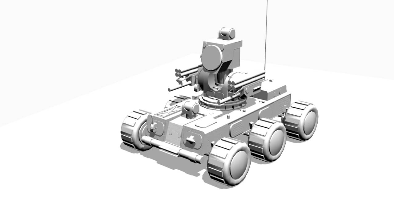 Combat Platform - 3D Model by Sobul
