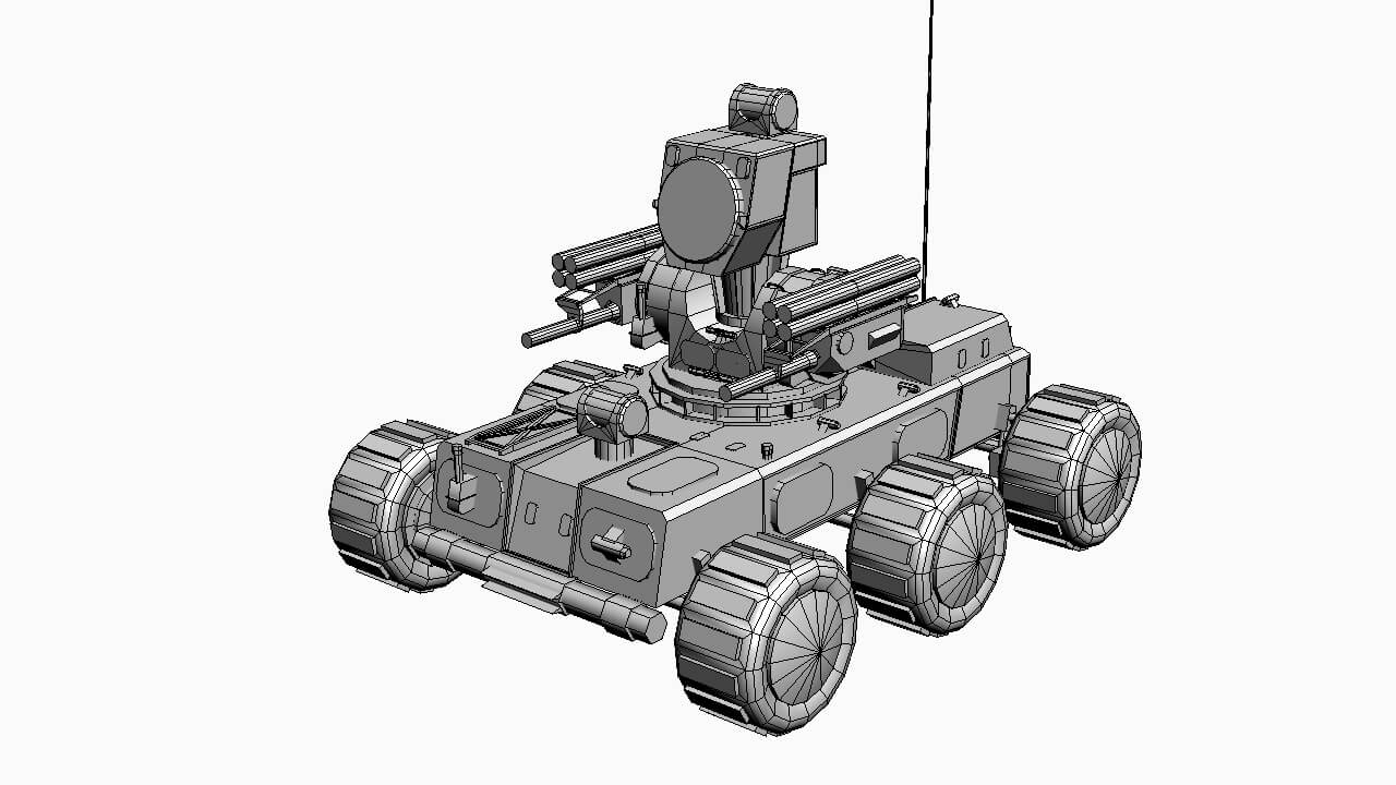 Combat Platform - 3D Model by Sobul