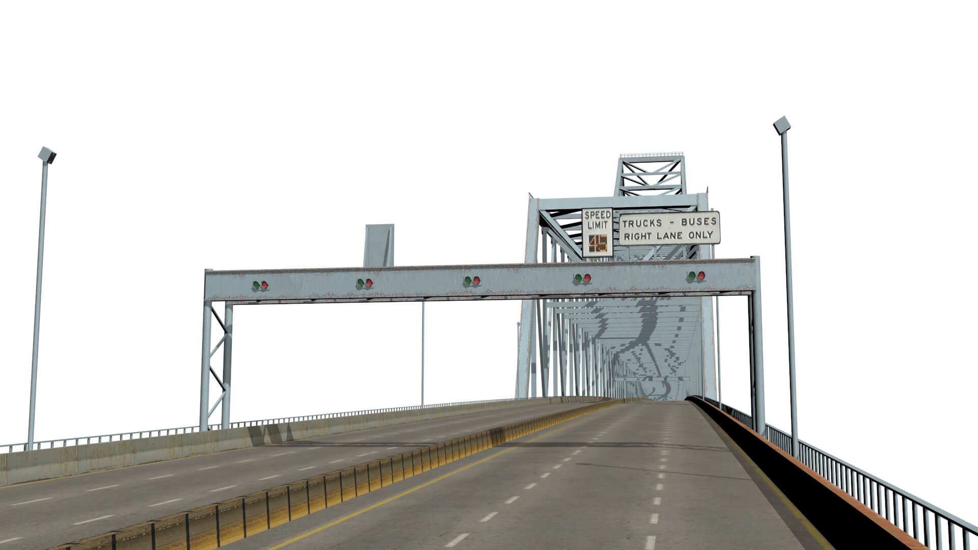Commodore Barry Bridge - 3D Model by Sobul