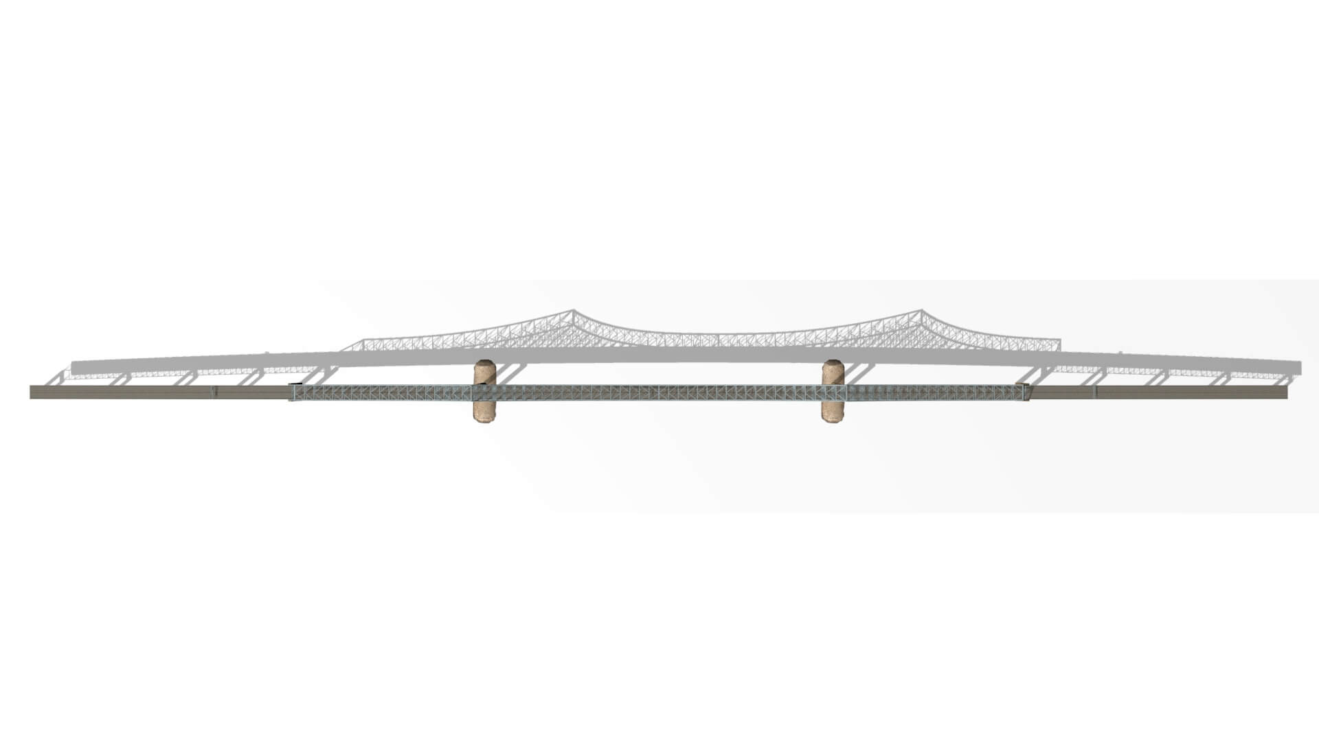Commodore Barry Bridge - 3D Model by Sobul