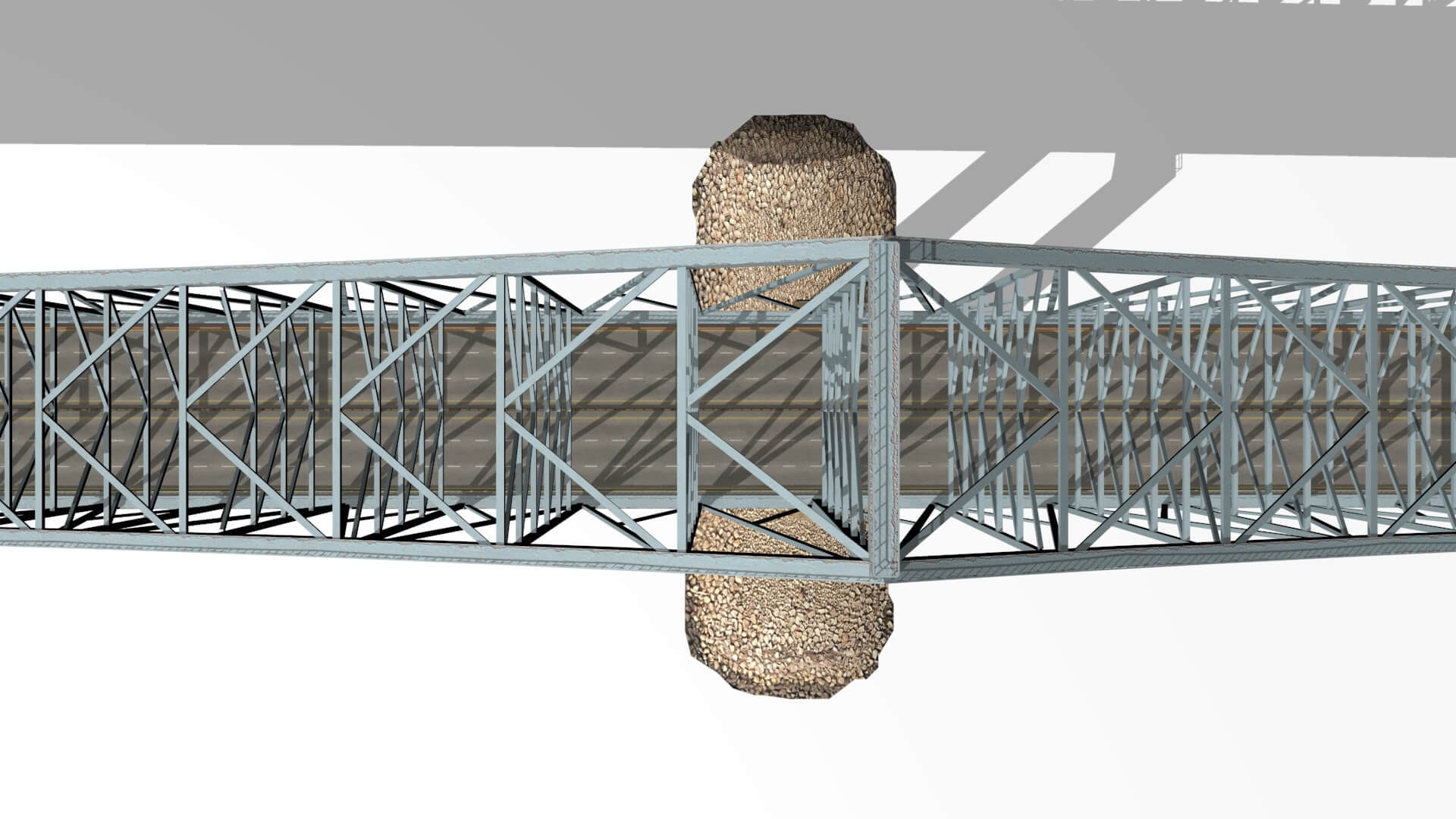 Commodore Barry Bridge - 3D Model by Sobul