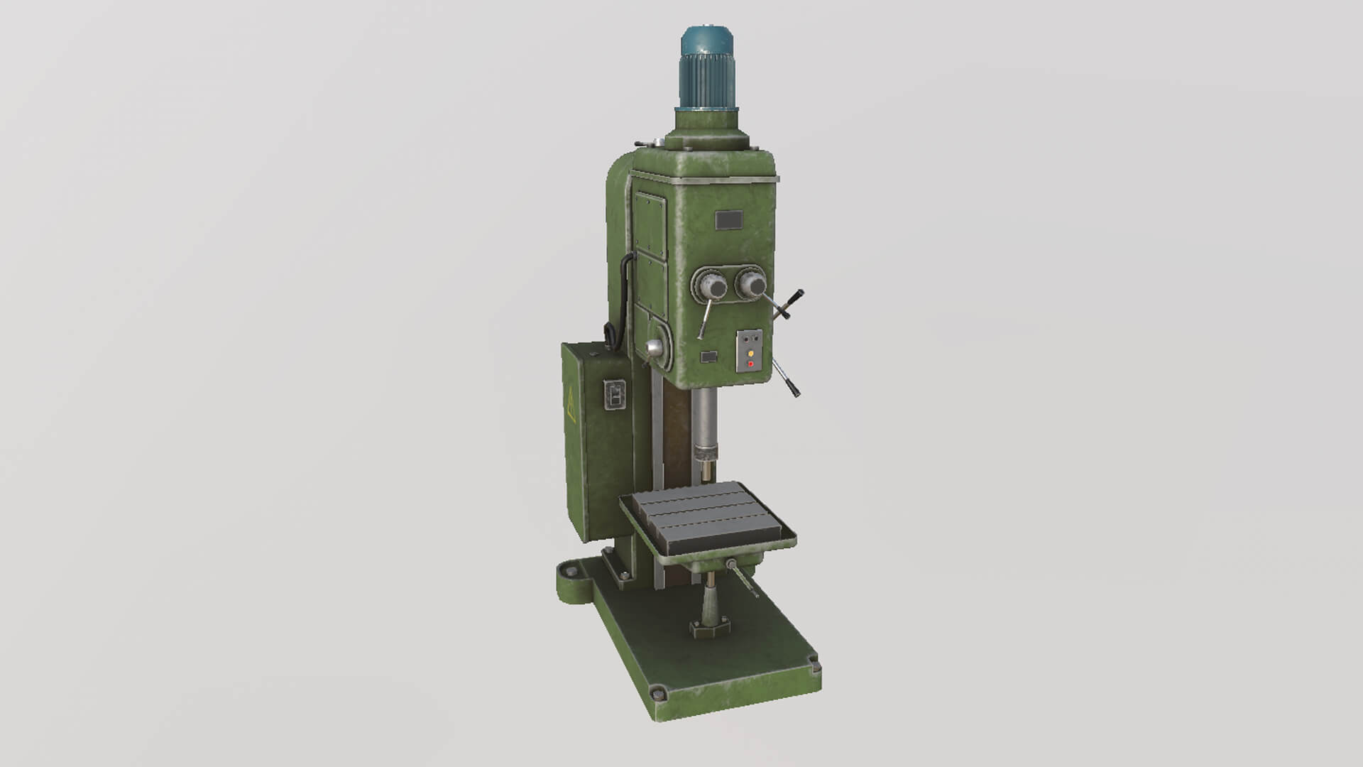 Drilling Machine - 3D Model by Sobul