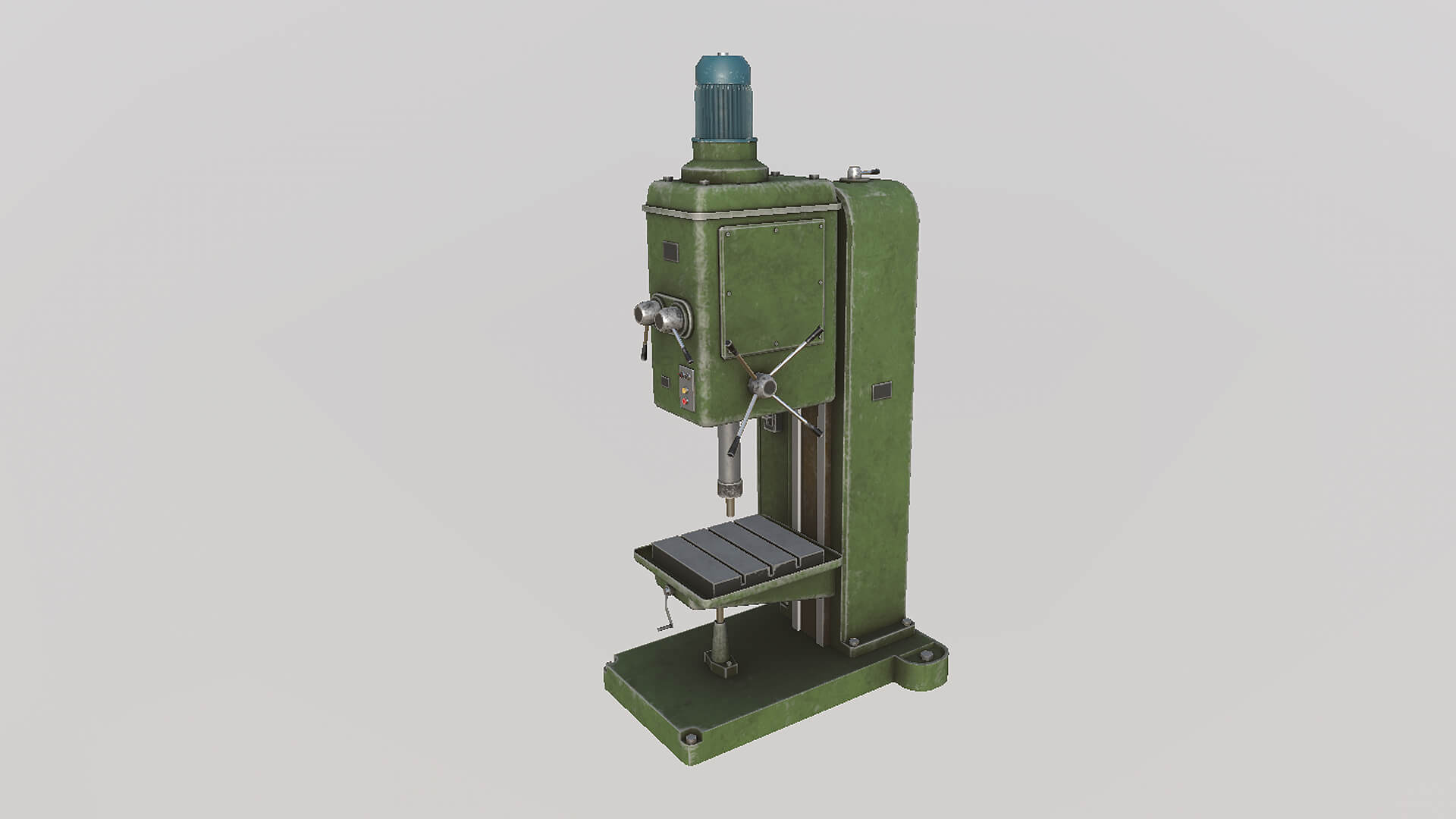 Drilling Machine - 3D Model by Sobul