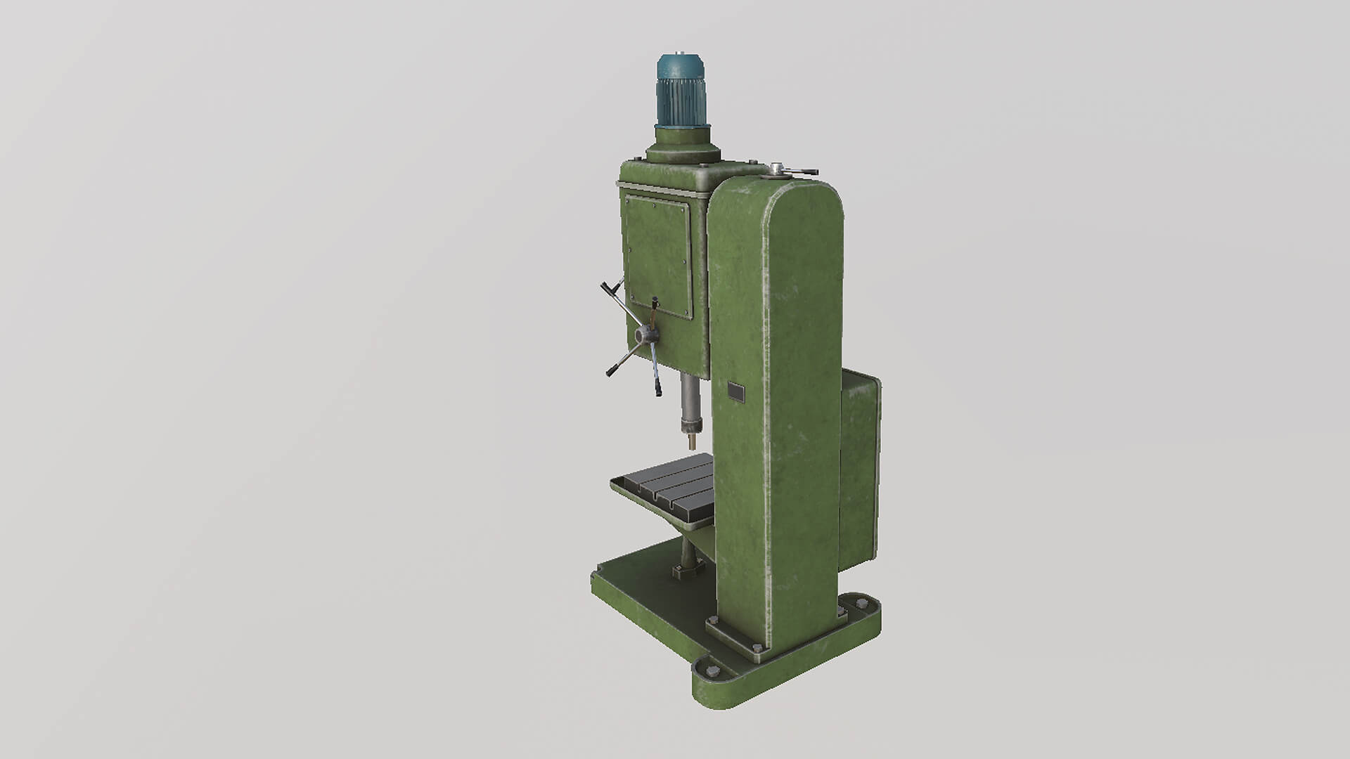 Drilling Machine - 3D Model by Sobul