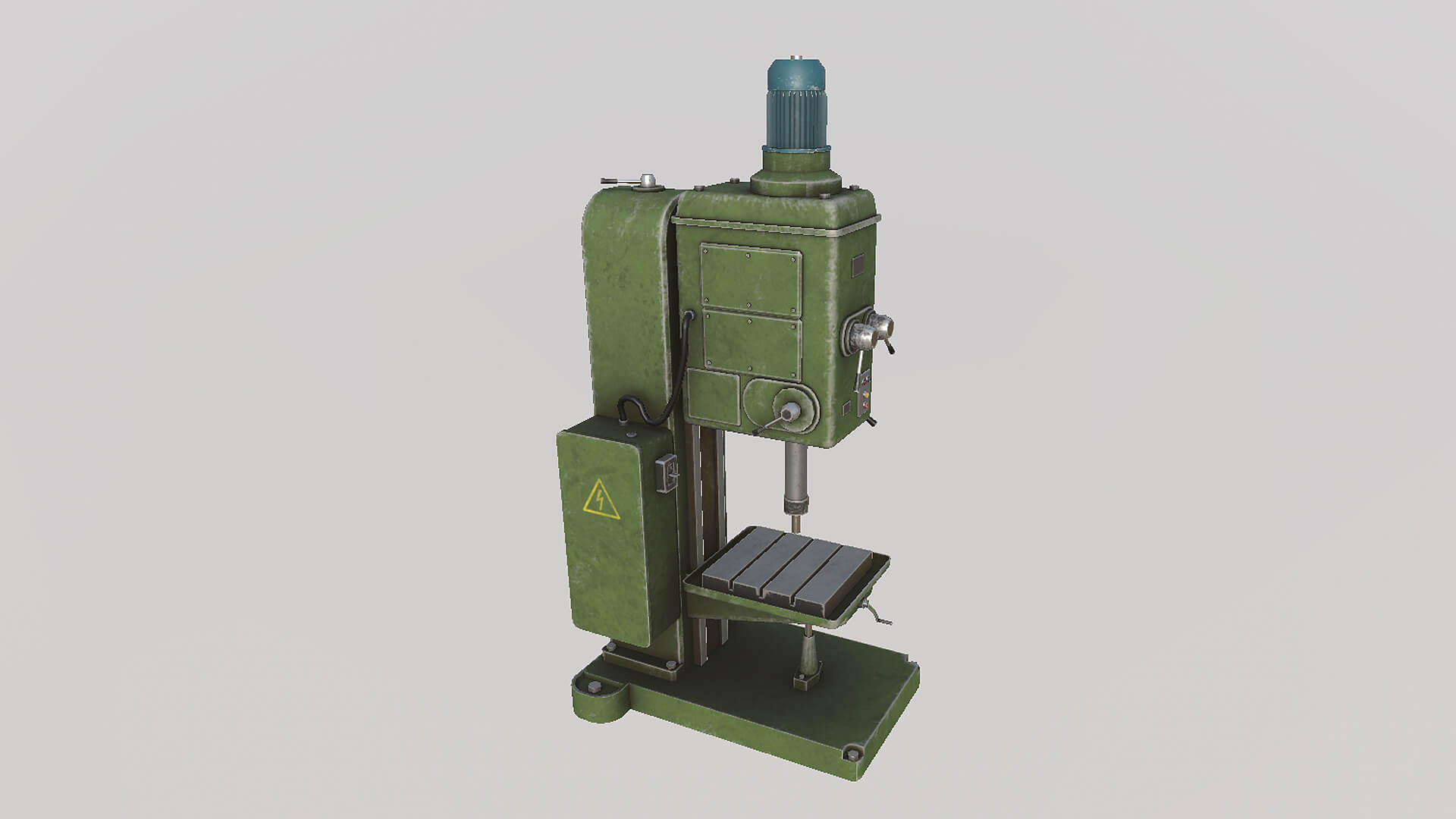 Drilling Machine - 3D Model by Sobul