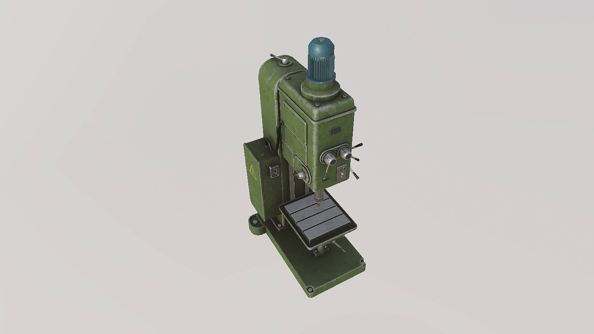 Drilling Machine - 3D Model by Sobul