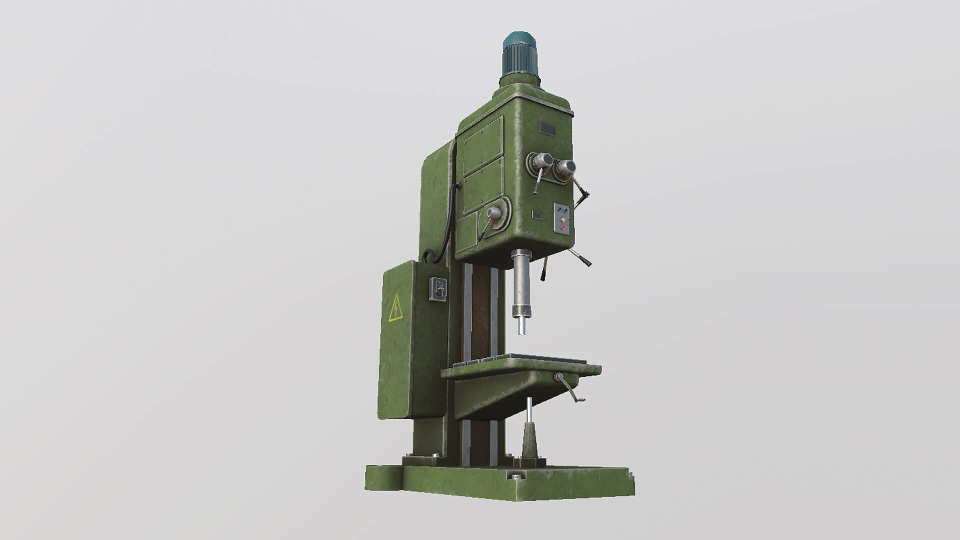 Drilling Machine - 3D Model by Sobul