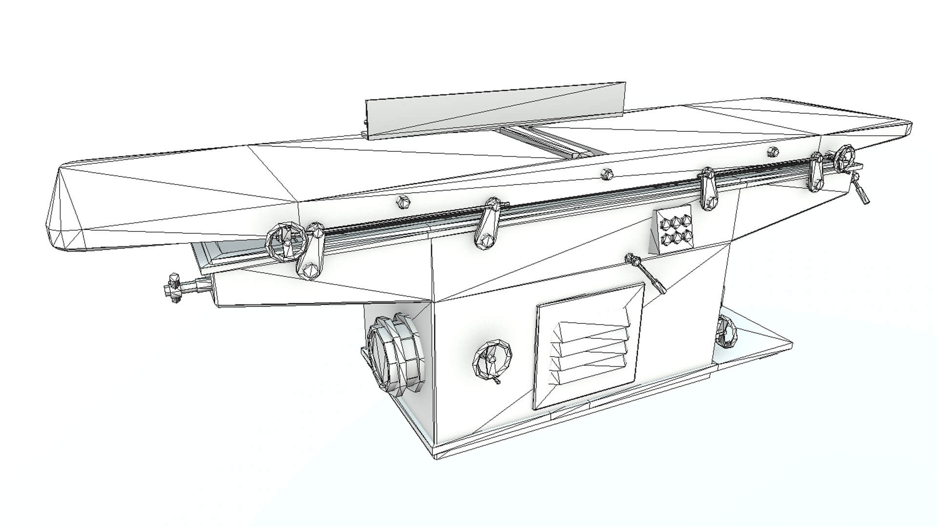 Jointer Machine - 3D Model by Sobul