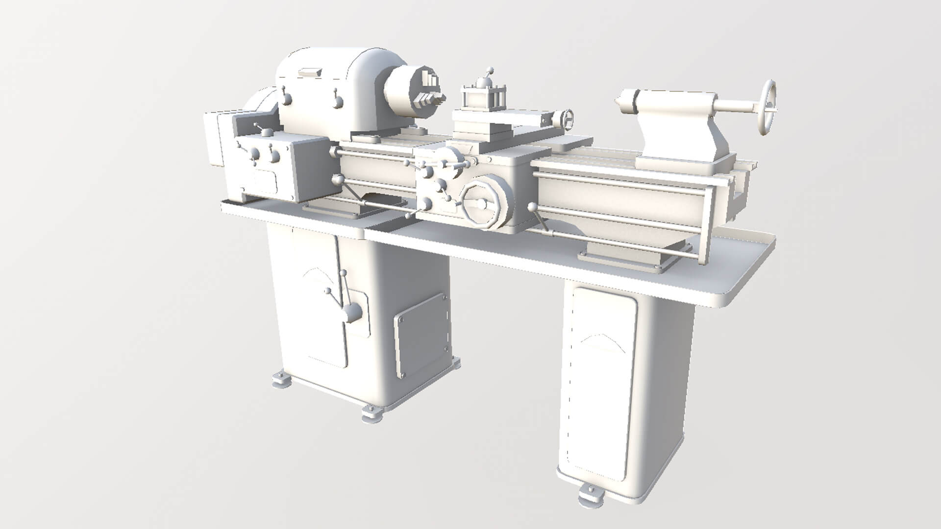 Machine TV 320 - 3D Model by Sobul