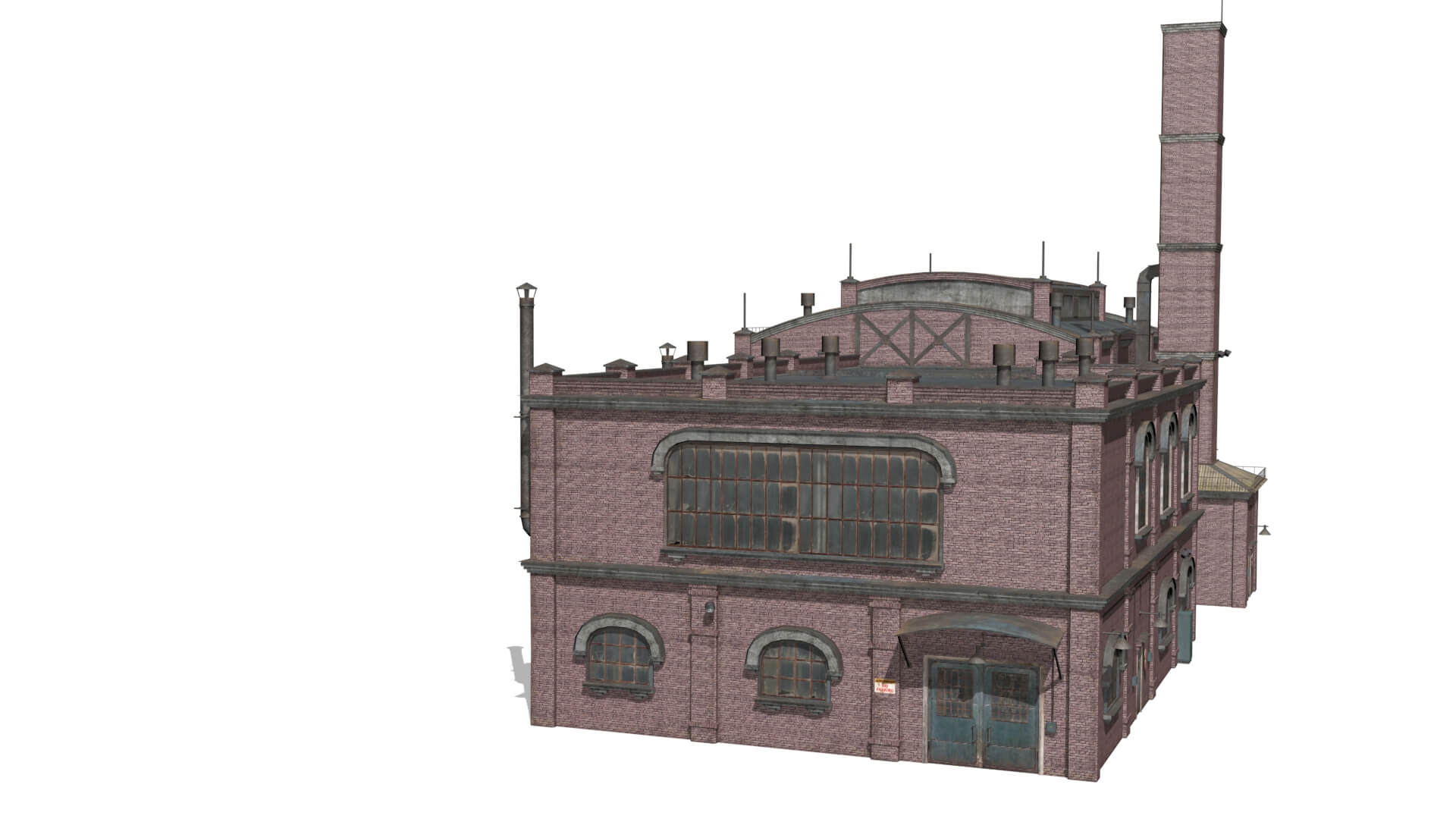 Old Brick Factory - 3D Model by Sobul